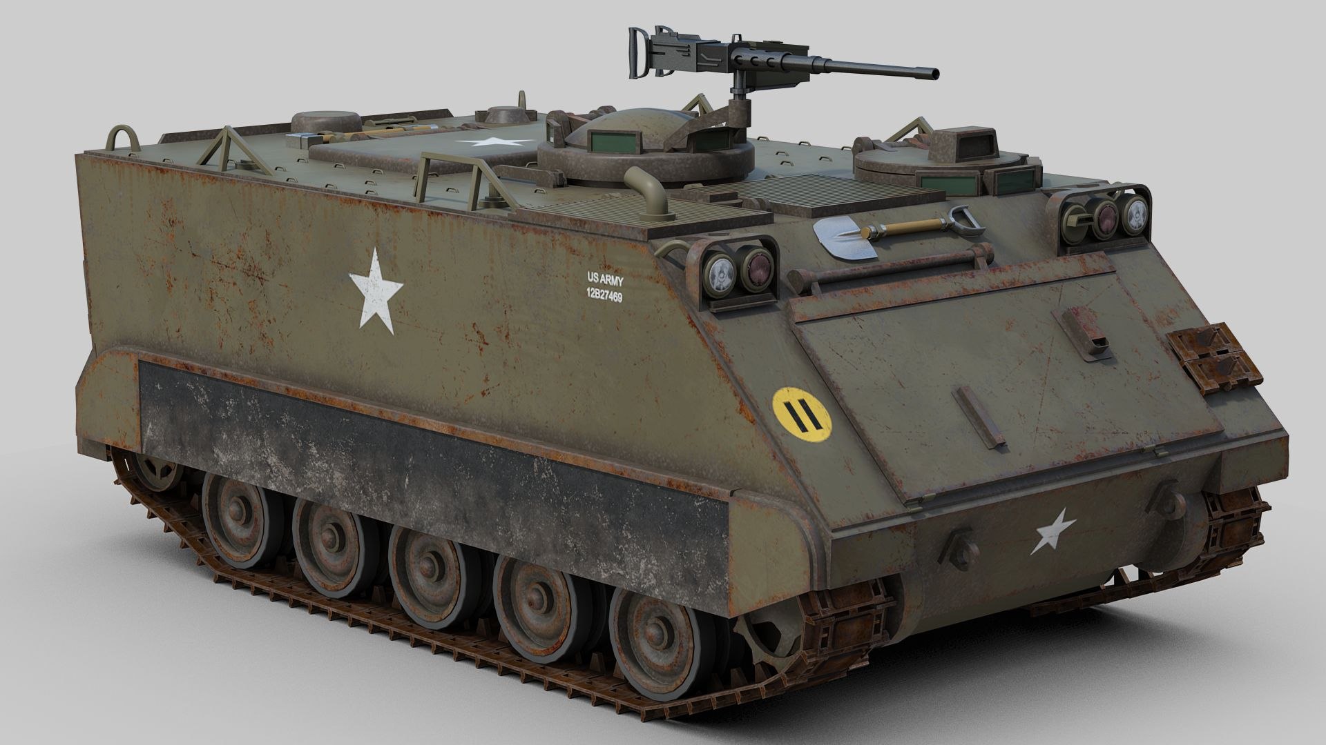 M 113 APC 3D Model - TurboSquid 1848188