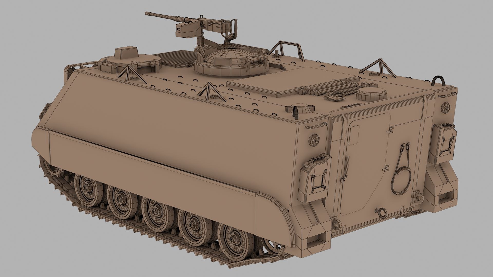 M 113 APC 3D Model - TurboSquid 1848188