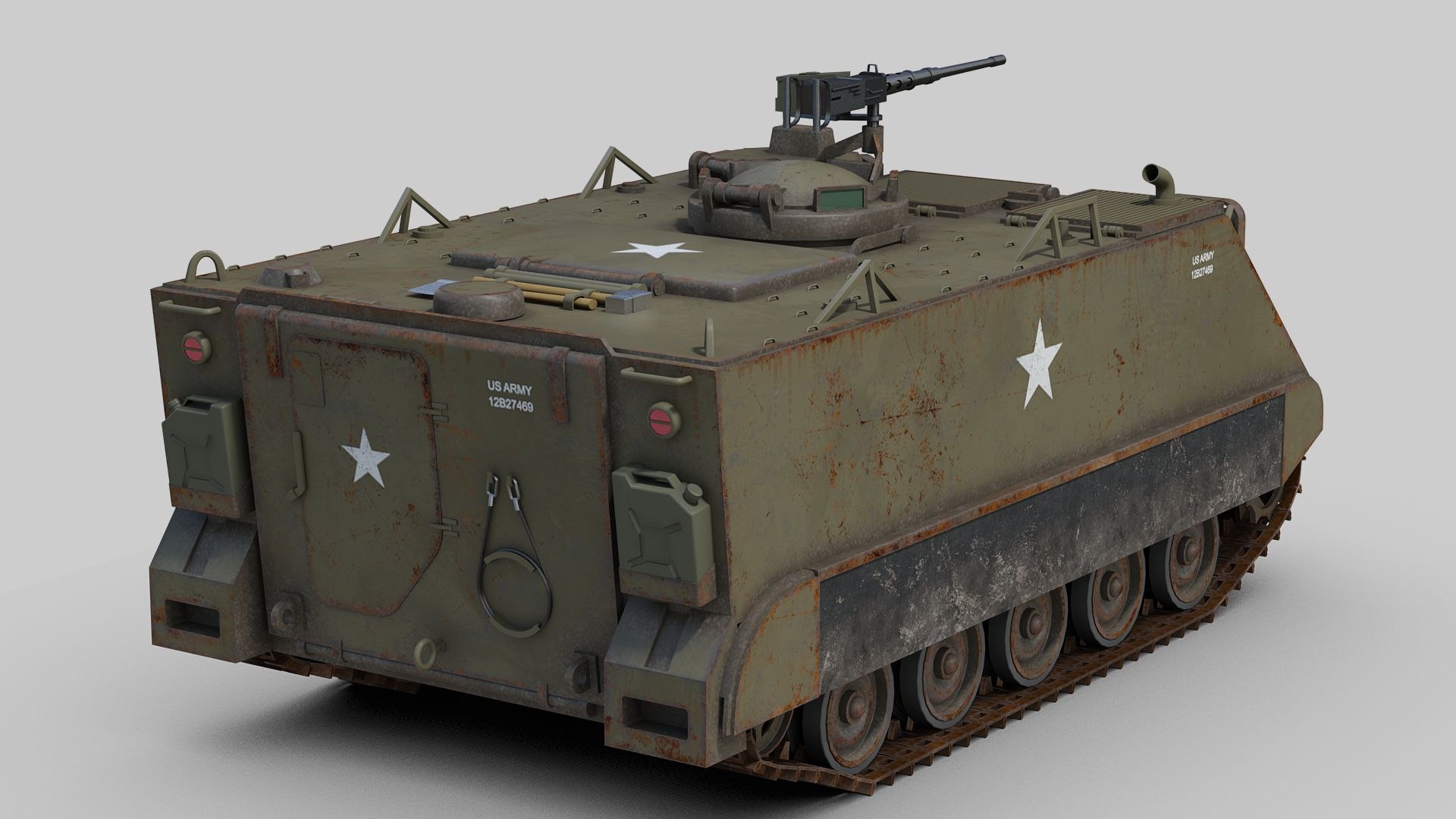 M 113 APC 3D Model - TurboSquid 1848188