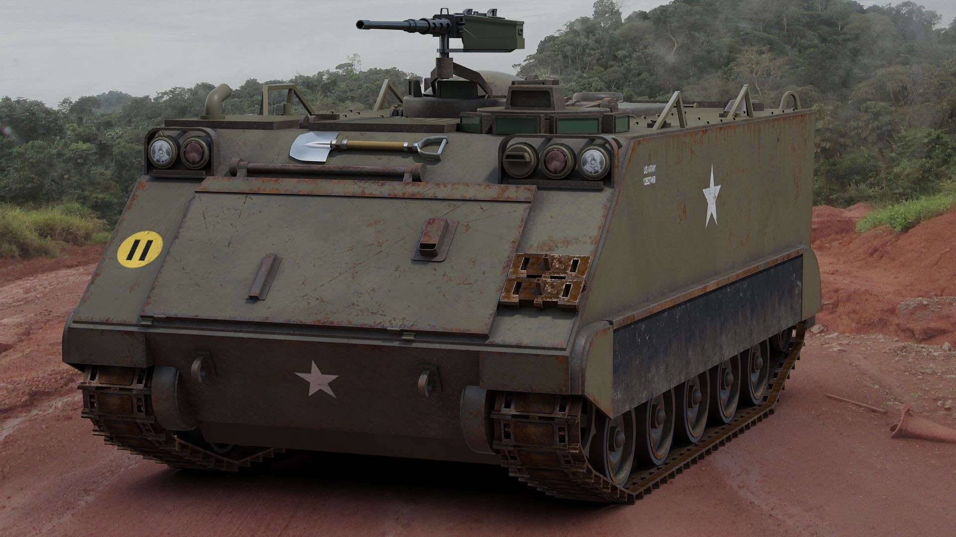 M 113 APC 3D Model - TurboSquid 1848188