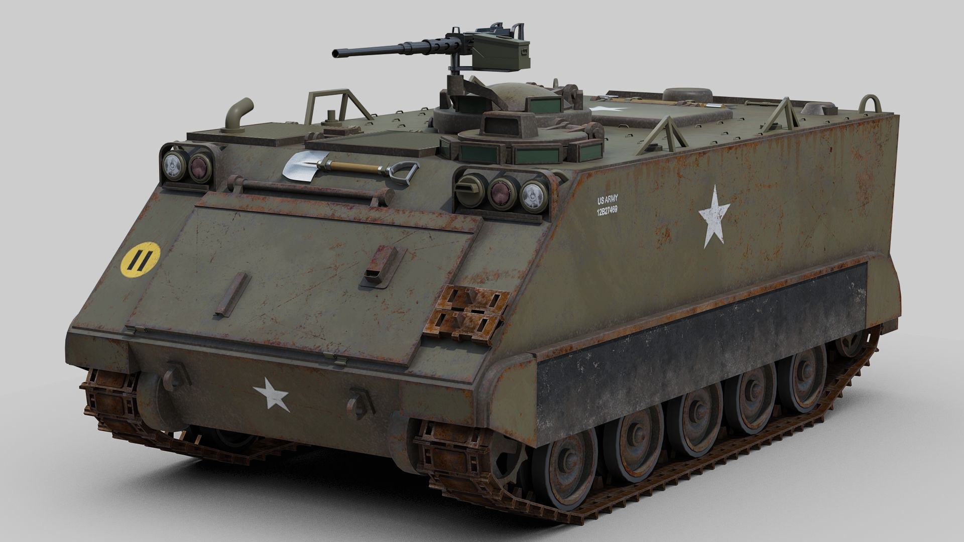 M 113 APC 3D Model - TurboSquid 1848188