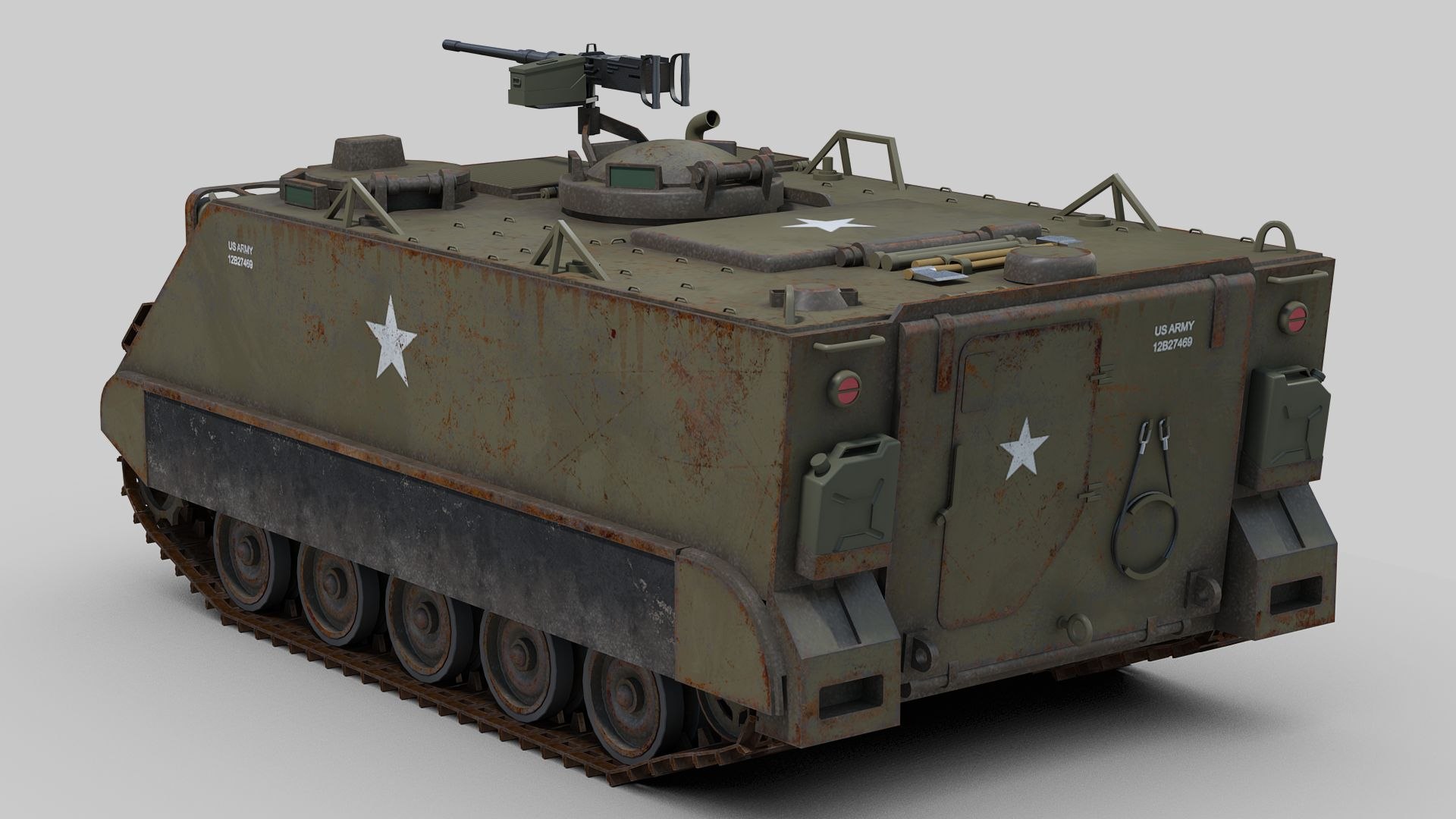 M 113 APC 3D Model - TurboSquid 1848188