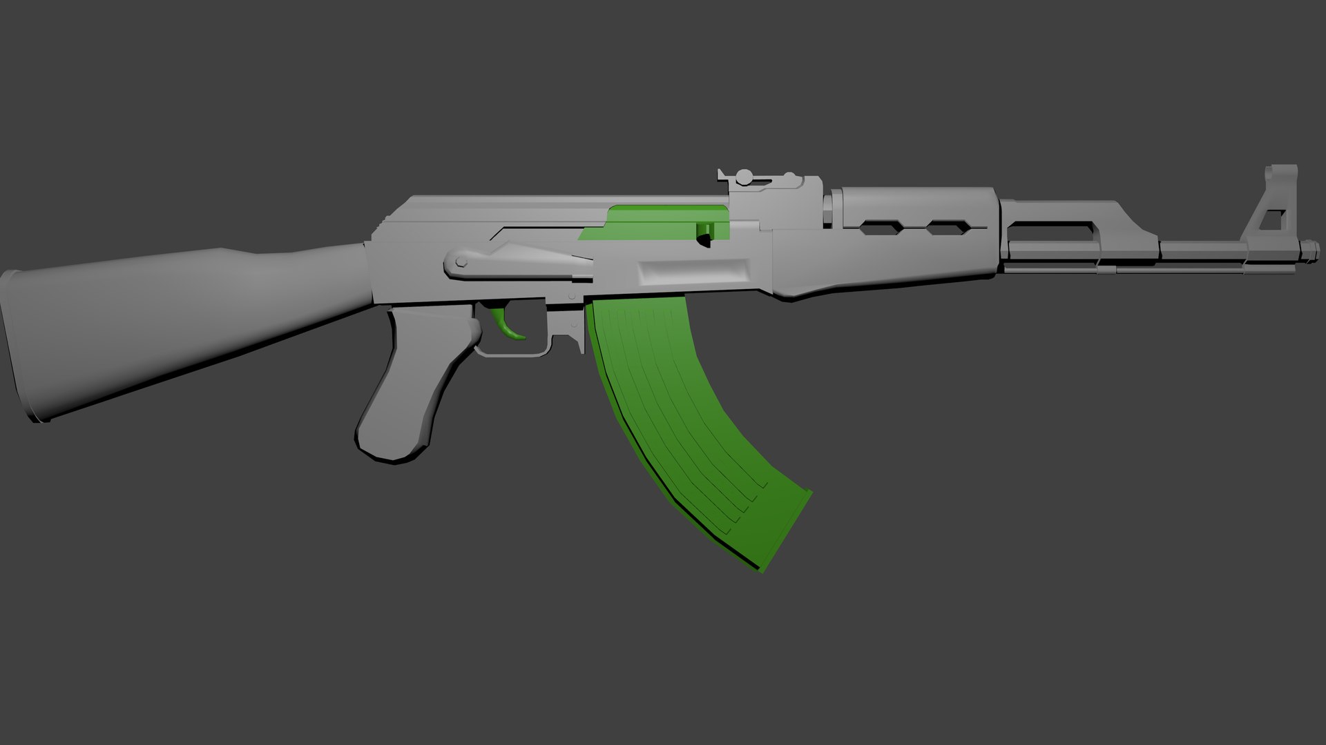 Free Ak-47 Ak 47 3d Model