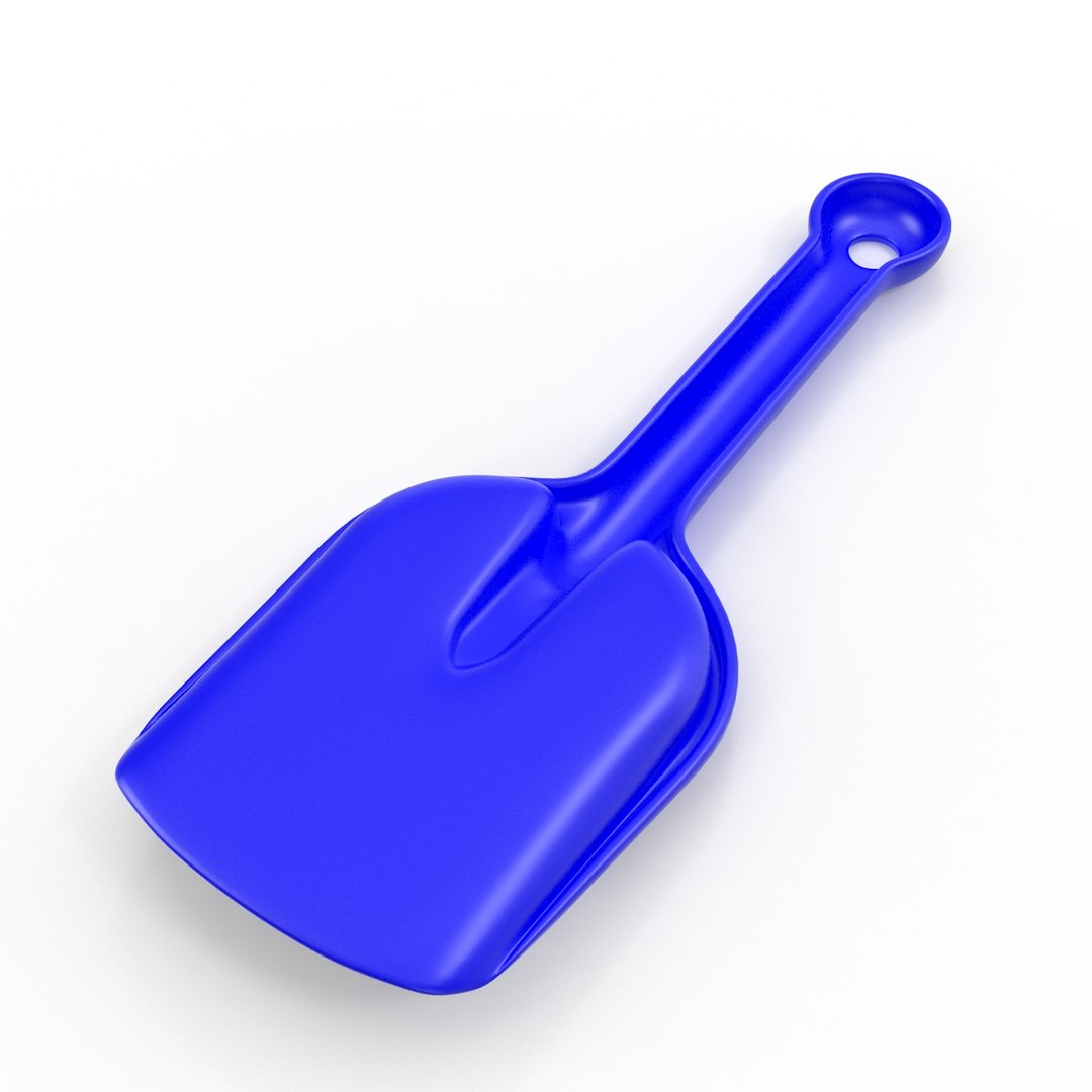 Toy Spade 3d Model