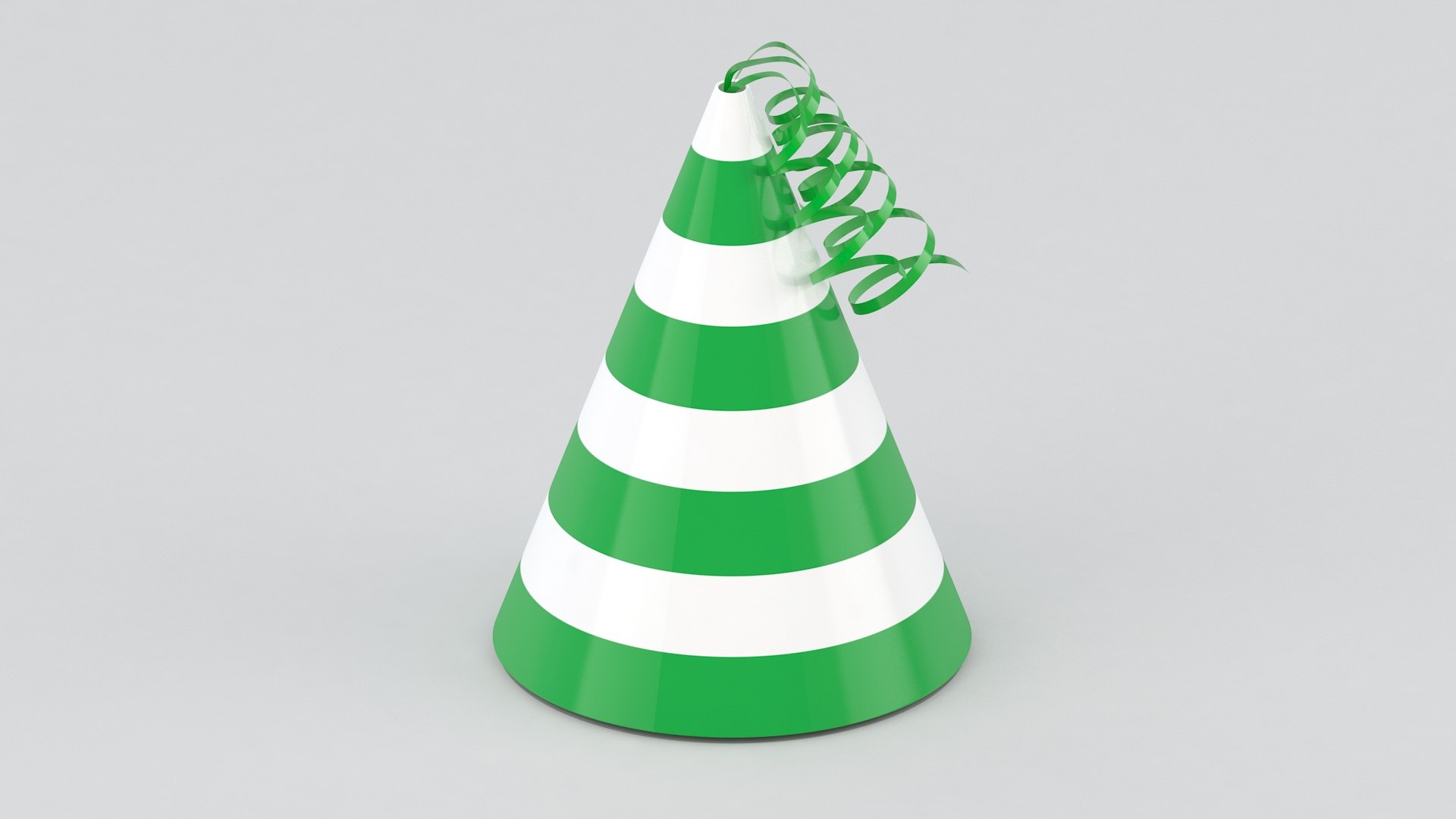 Party Hat Green 01 3D Model - TurboSquid 2192765