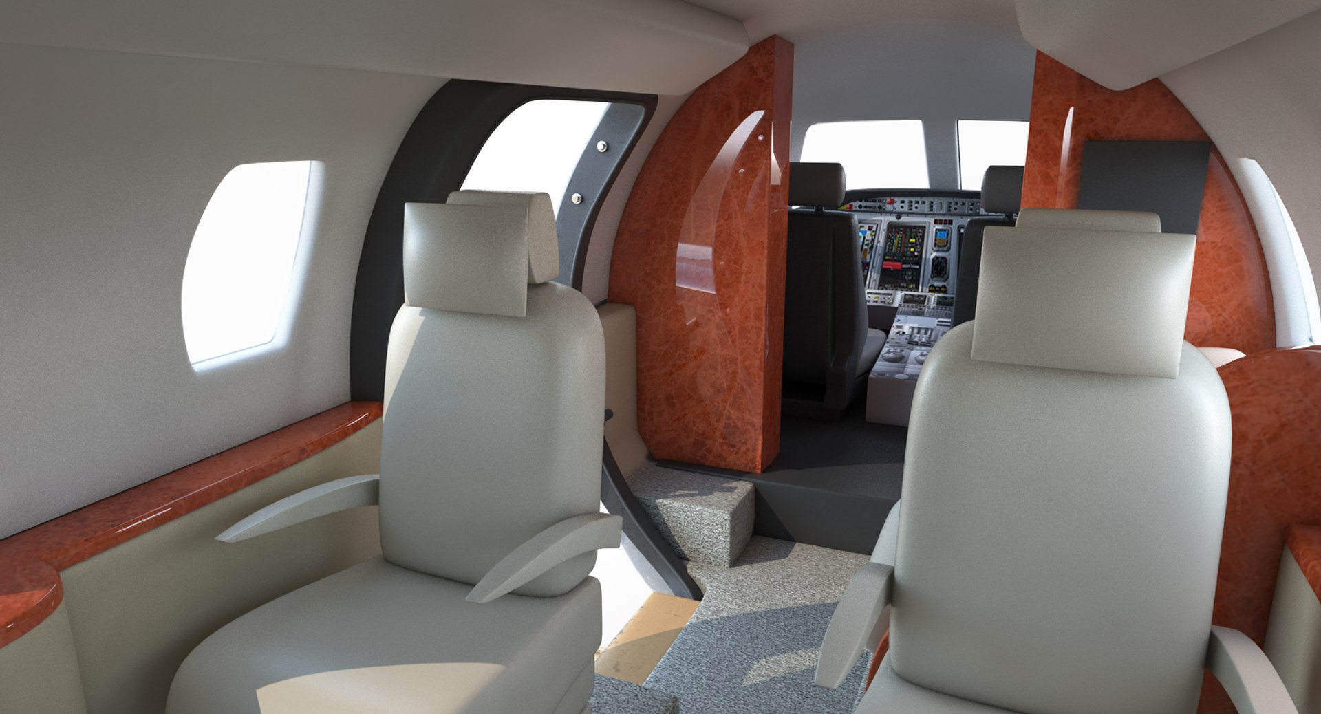 3D business jet cessna 680 - TurboSquid 1173984