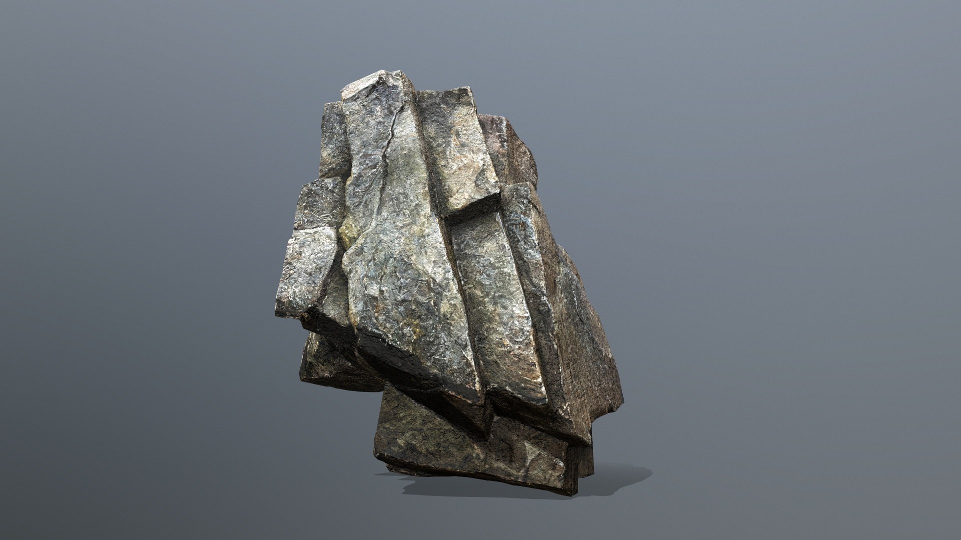 Cliff Rock Model - TurboSquid 2186358