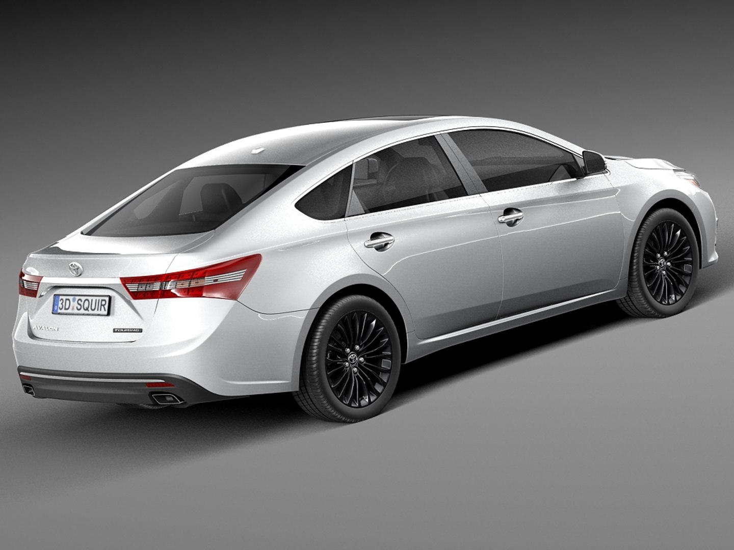 3d model 2016 toyota avalon