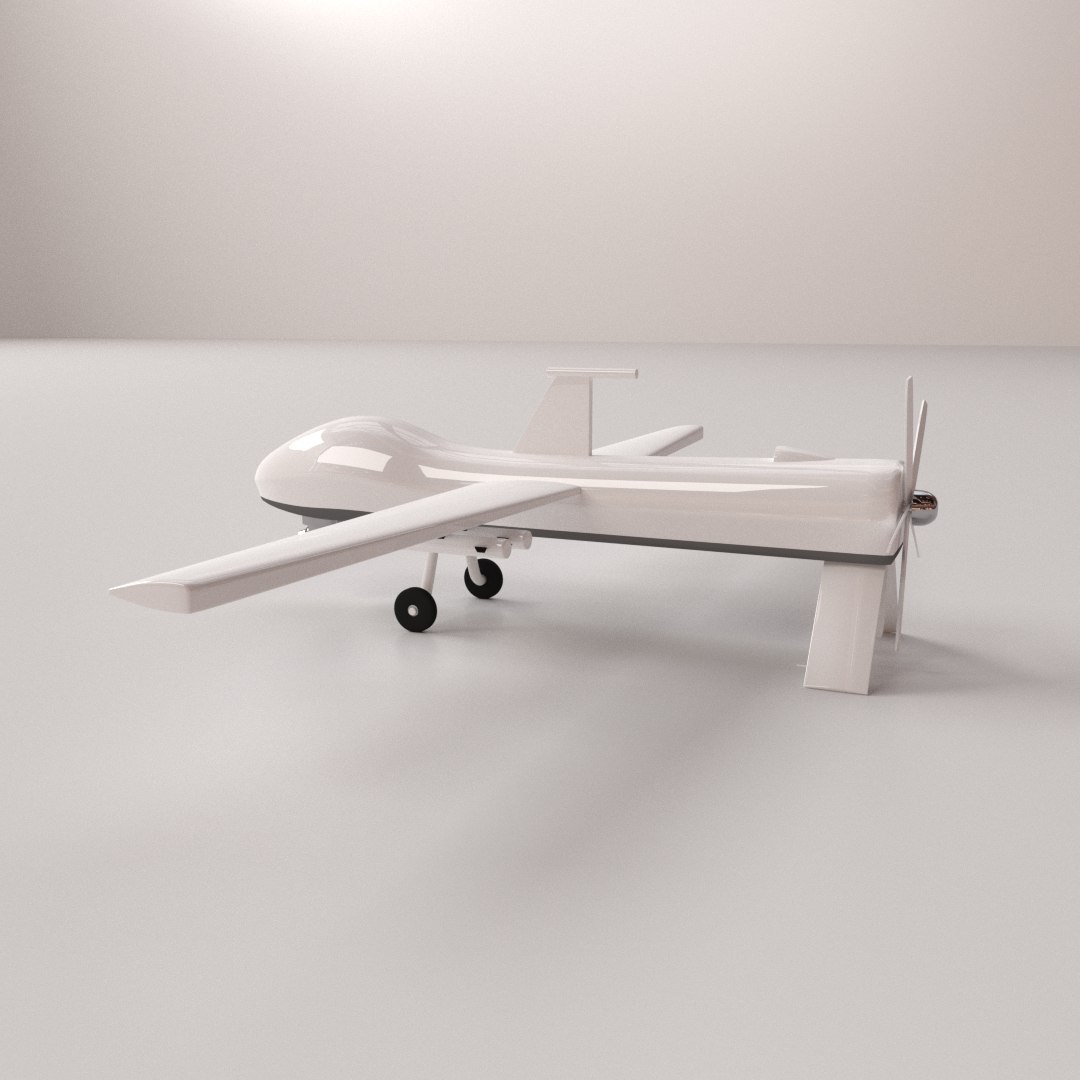 Uav V2 3D - TurboSquid 1325573