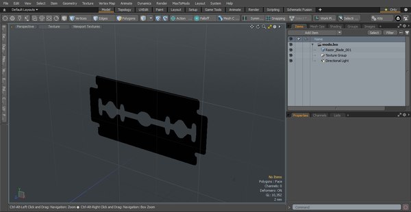 3D Razor Blade - TurboSquid 1941803