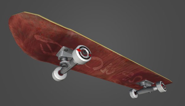 3d model extreme arena skateboard bmx