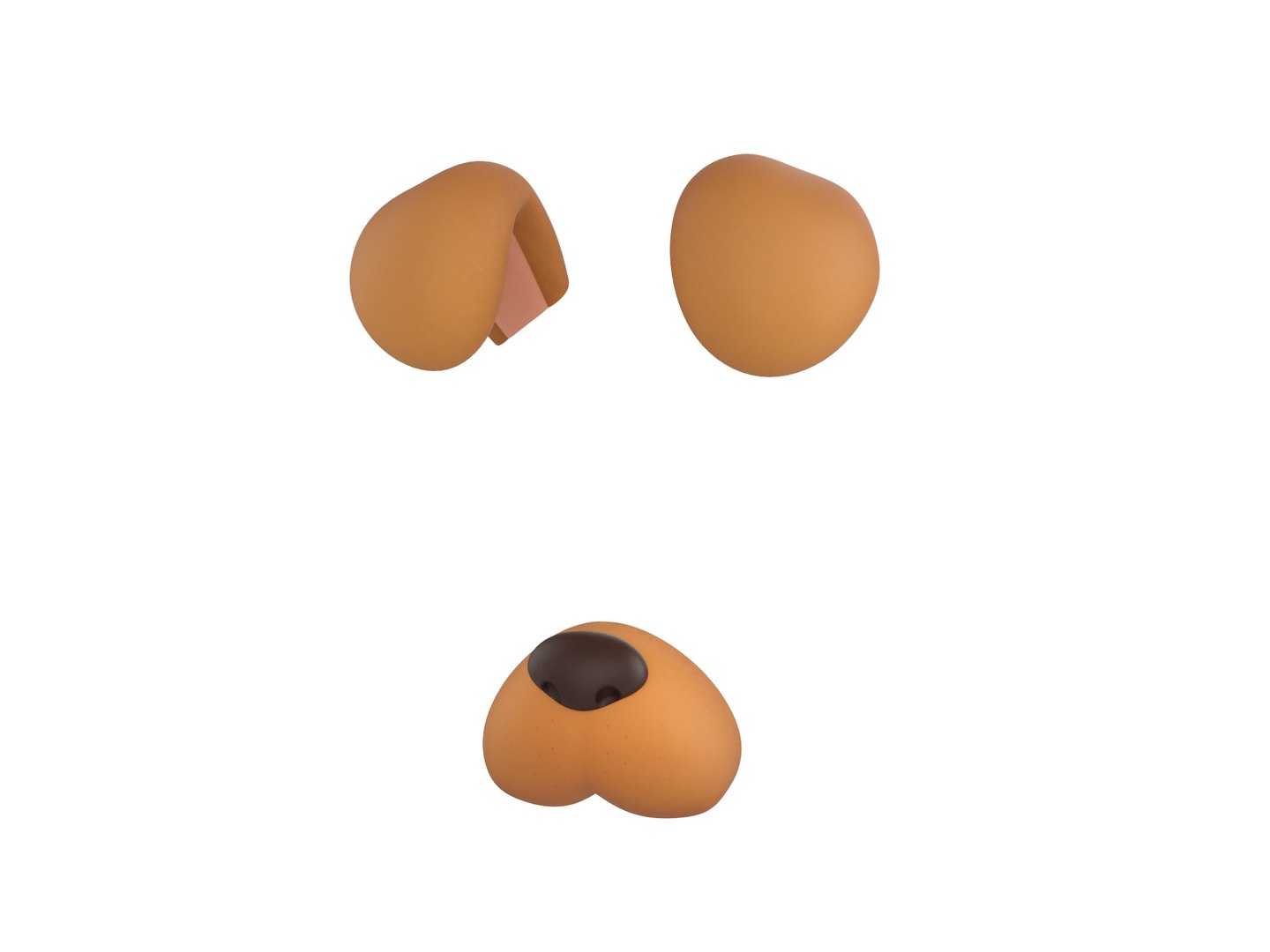 Dog face model - TurboSquid 1597582