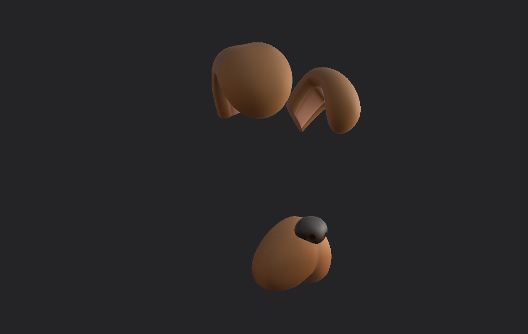 Dog Face Model - TurboSquid 1597582