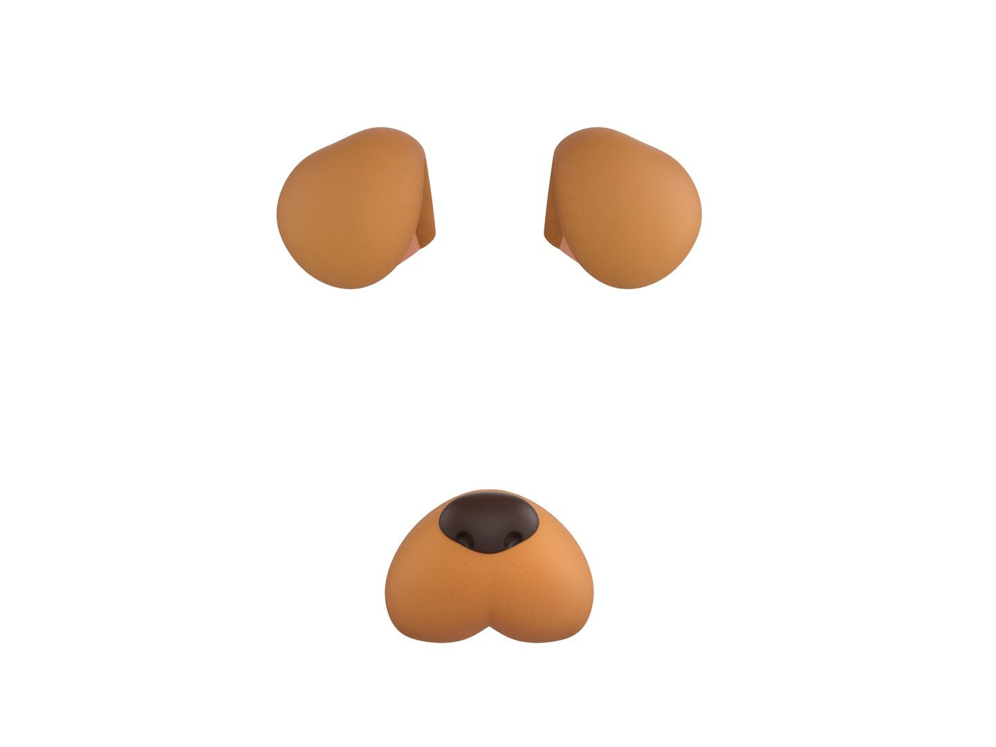 Dog Face Model - TurboSquid 1597582
