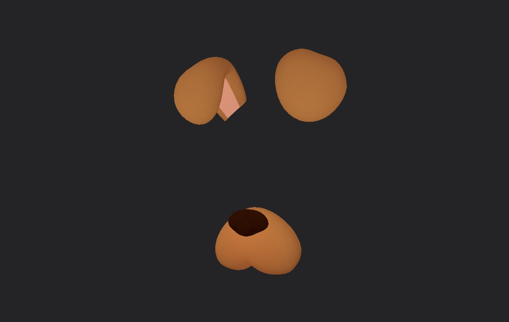 Dog Face Model - TurboSquid 1597582