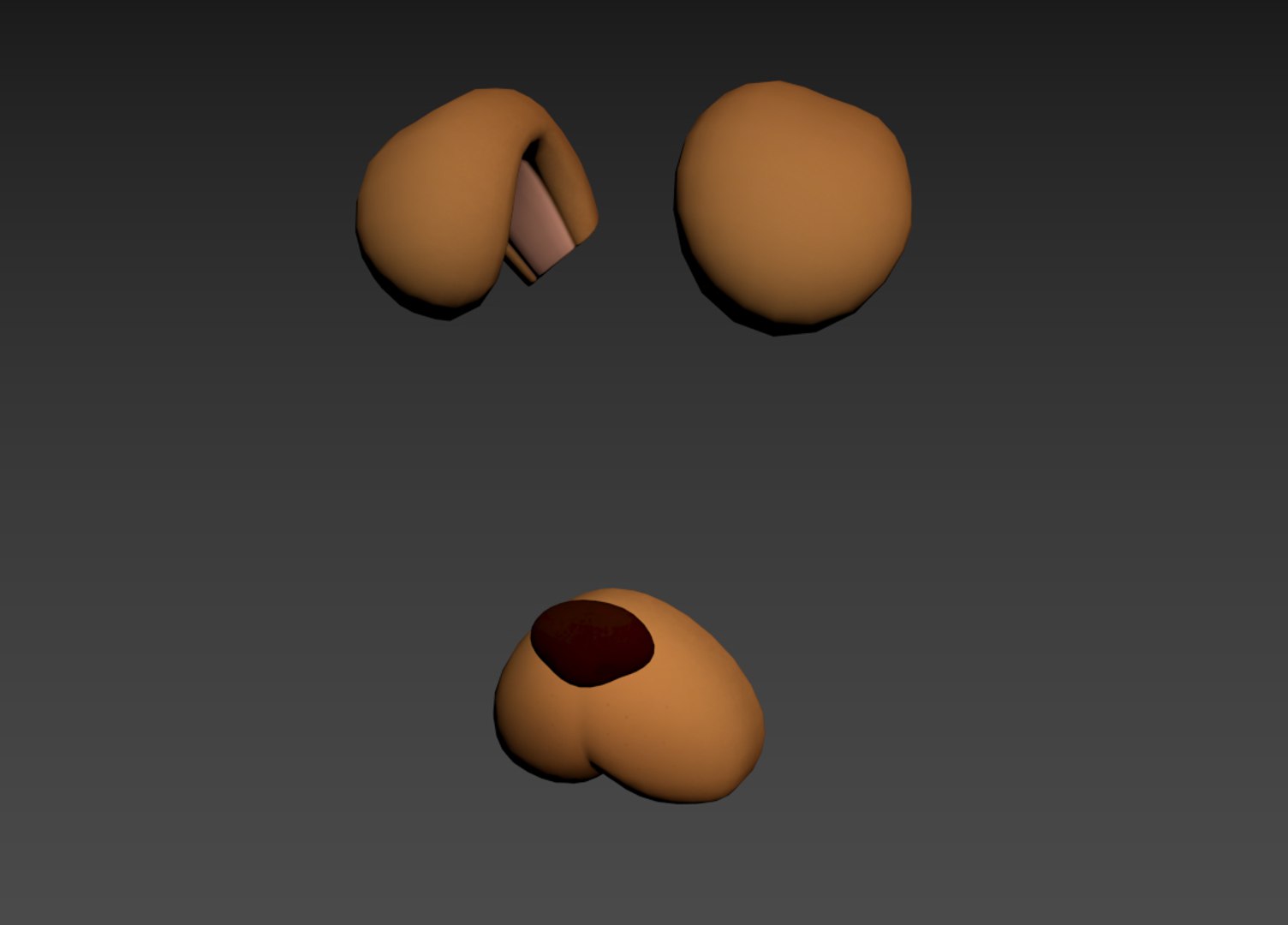 Dog Face Model - TurboSquid 1597582