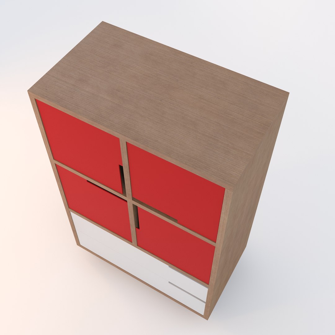 3d Blu Dot Modu-licious 6 Model