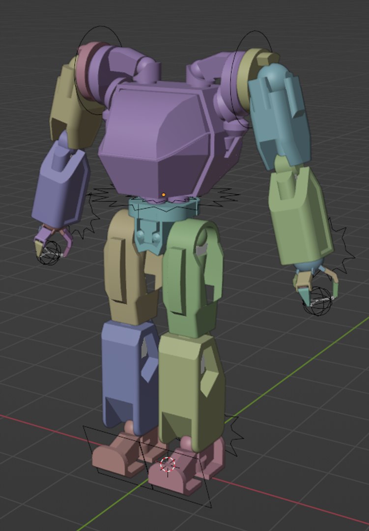3D Mech Robot PBR Low-poly 3D Model Model - TurboSquid 2283417