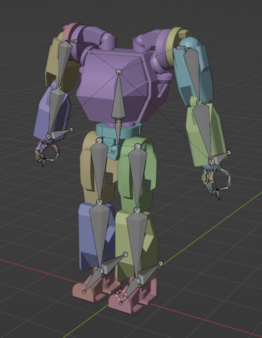 3D Mech Robot PBR Low-poly 3D Model Model - TurboSquid 2283417