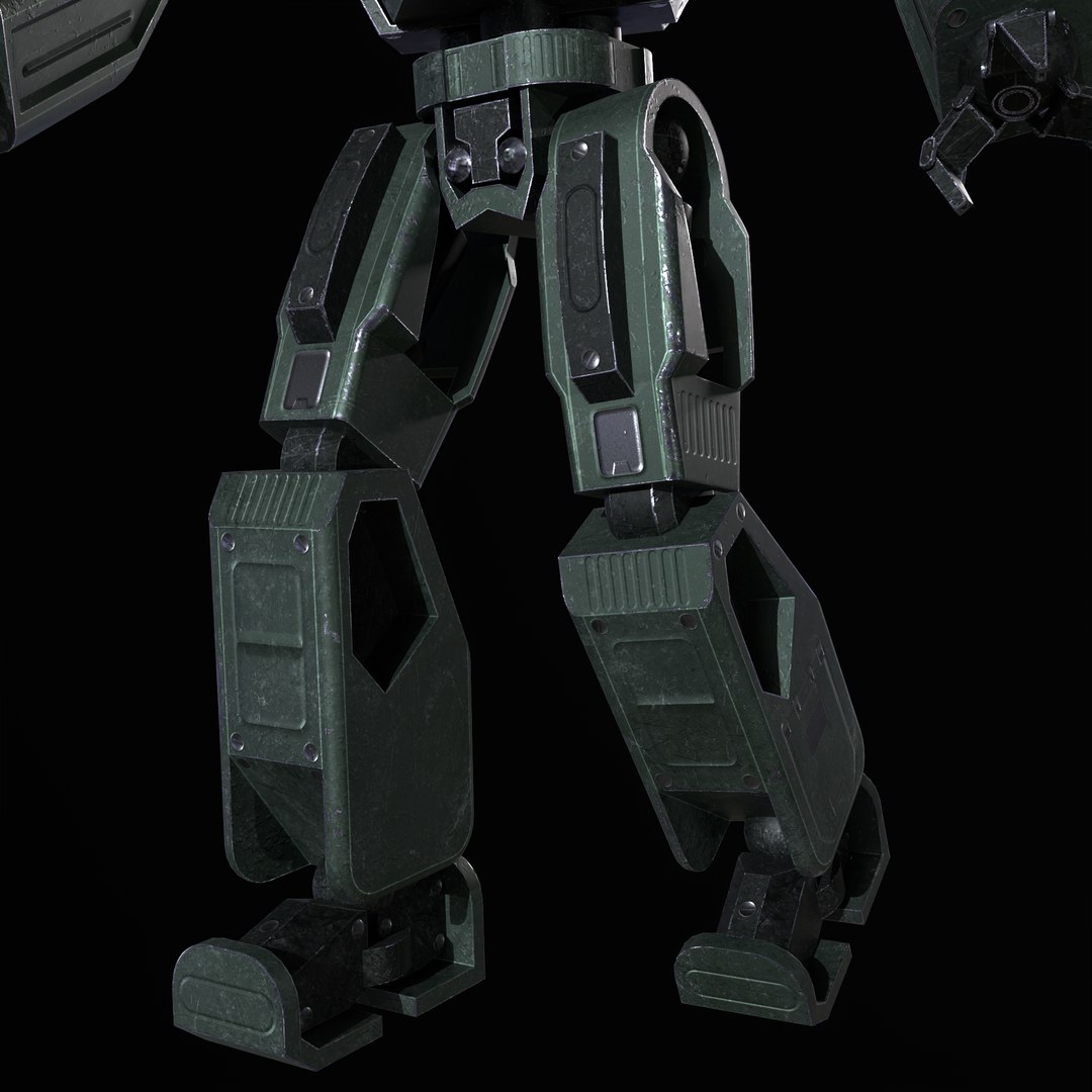 3D Mech Robot PBR Low-poly 3D Model Model - TurboSquid 2283417