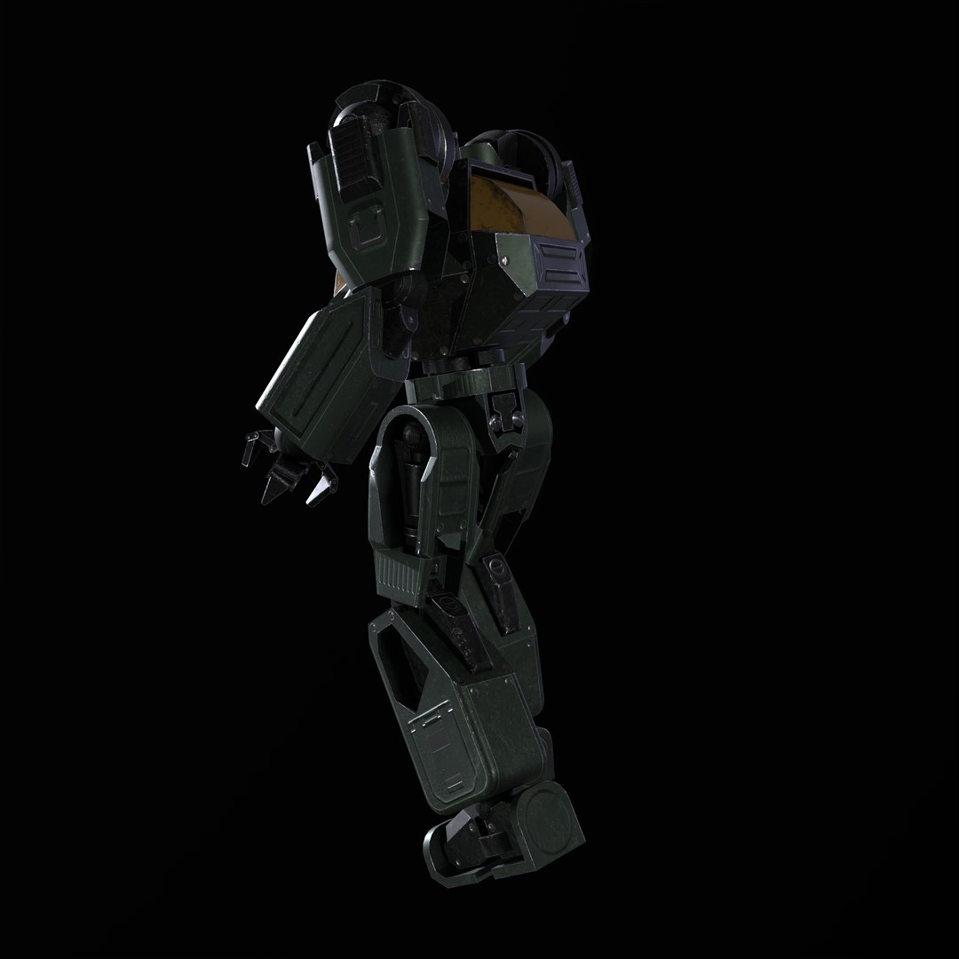 3D Mech Robot PBR Low-poly 3D Model Model - TurboSquid 2283417