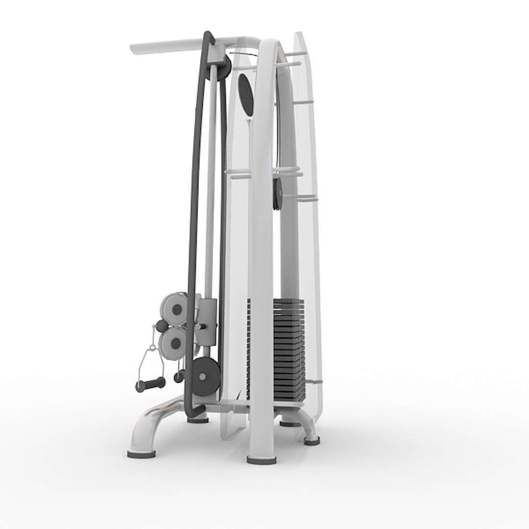 Cable Tower A973 3d Model