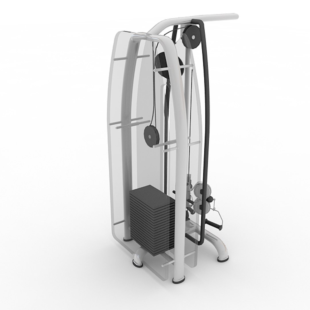 Cable Tower A973 3d Model