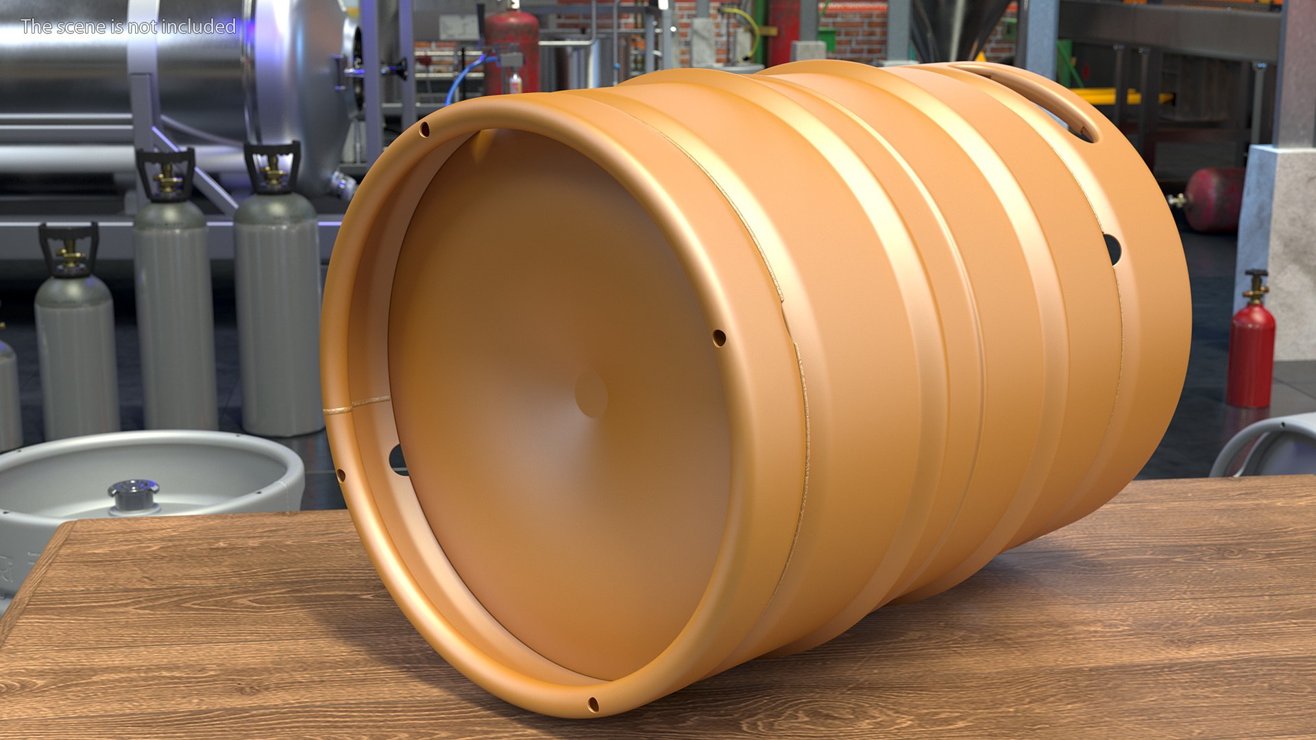 Color Beer Keg 3D Model - TurboSquid 1623306