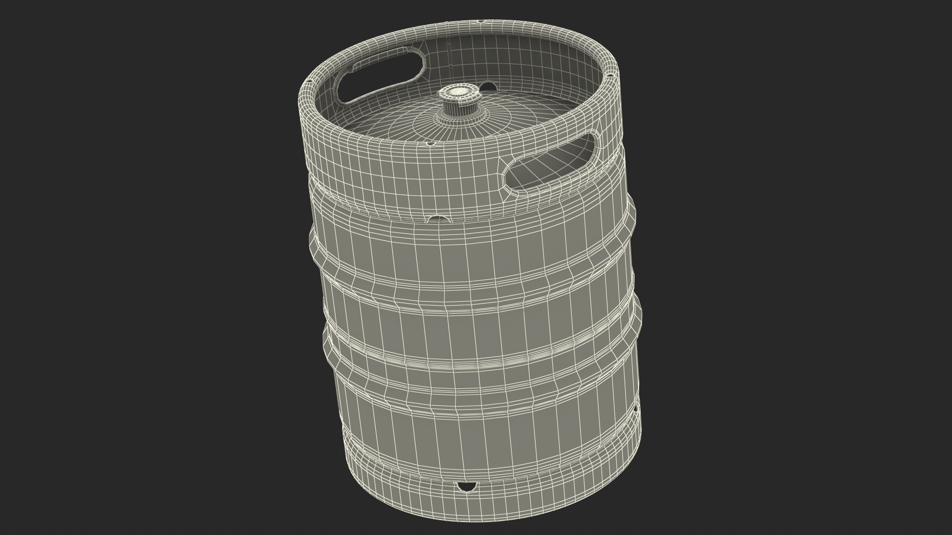 Color Beer Keg 3D Model - TurboSquid 1623306