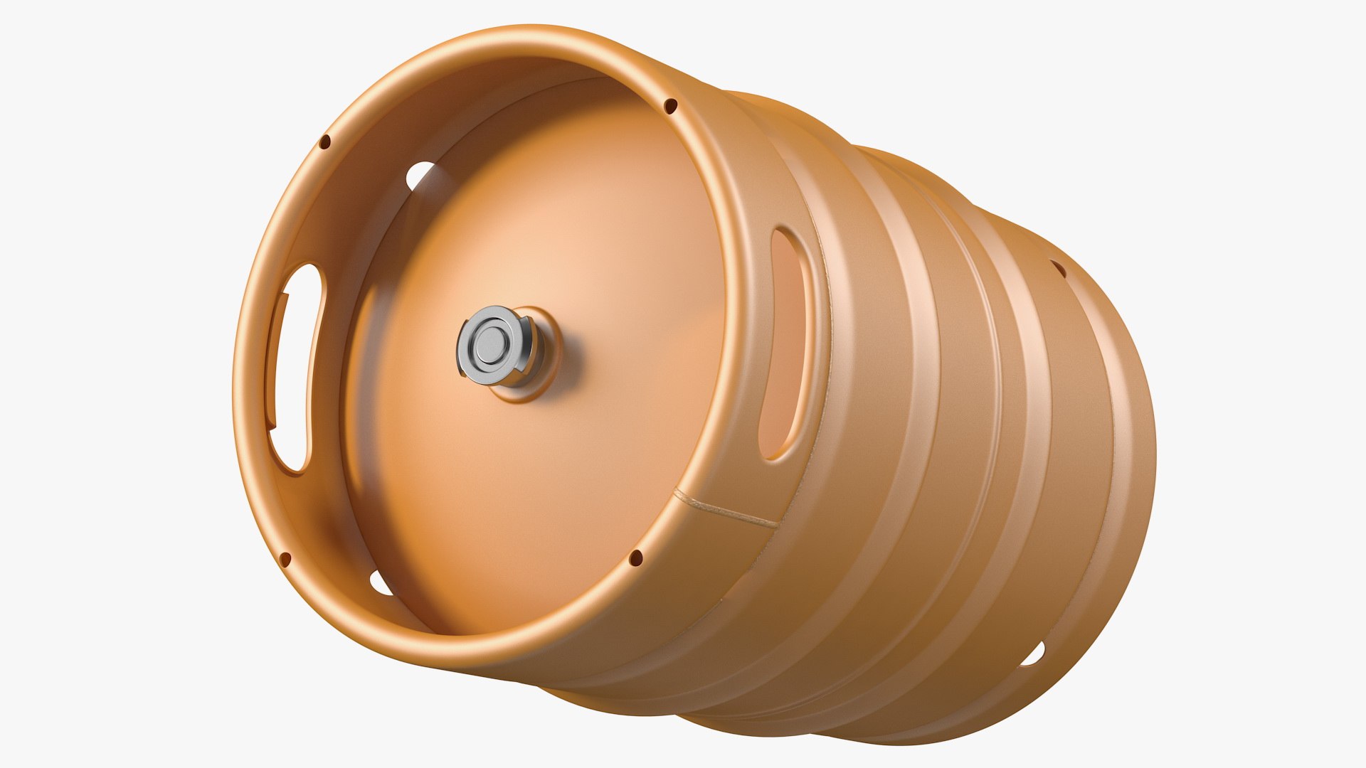 Color Beer Keg 3D Model - TurboSquid 1623306