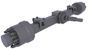 3D Axle Models - Browse & Download Formats - TurboSquid