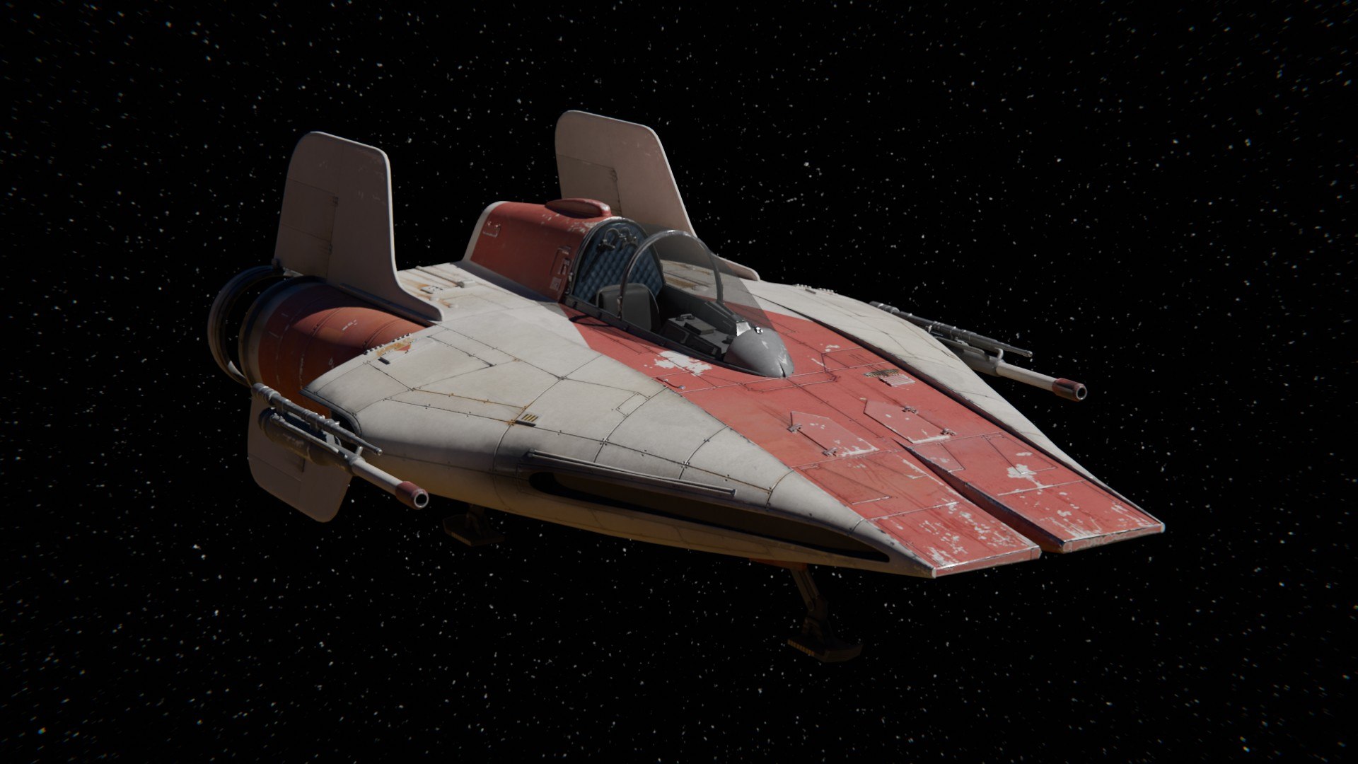 3D Star Wars A-Wing - TurboSquid 2330307