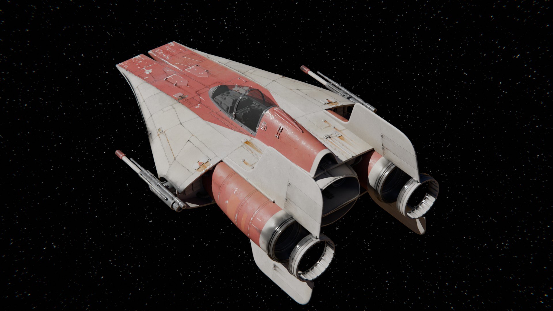 3D Star Wars A-Wing - TurboSquid 2330307