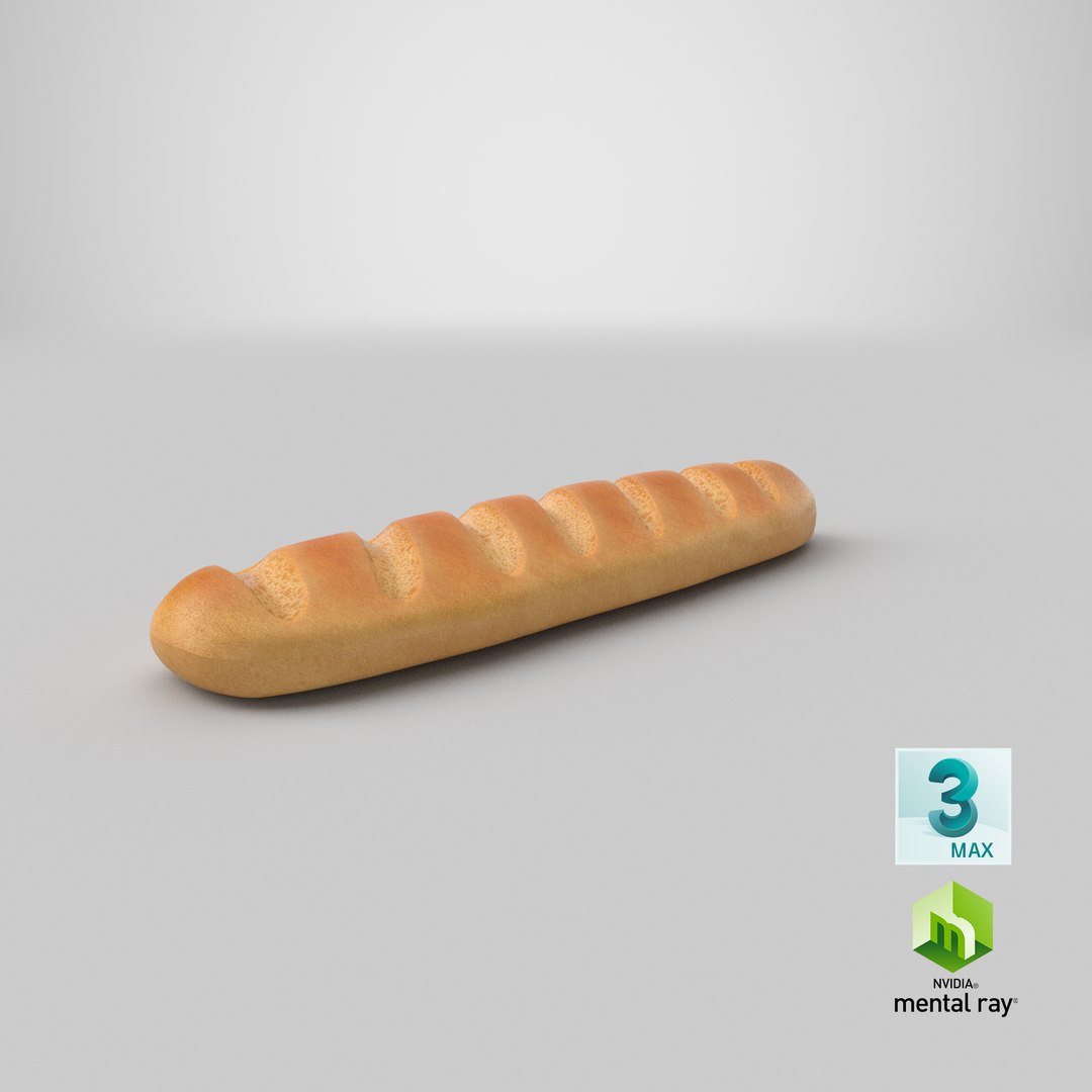 Loaf Of Bread 3D Model - TurboSquid 2036021