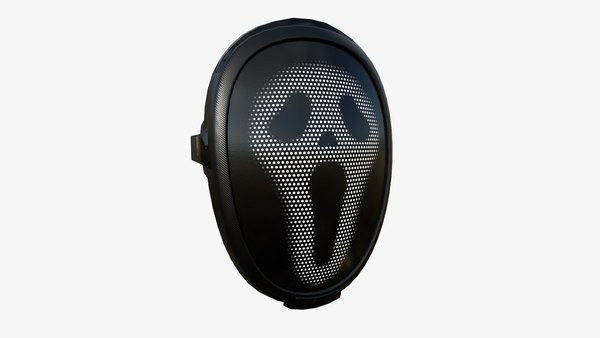 LED Screen Mask - A04 Ghostface - Character Design 3D 모델 - TurboSquid ...