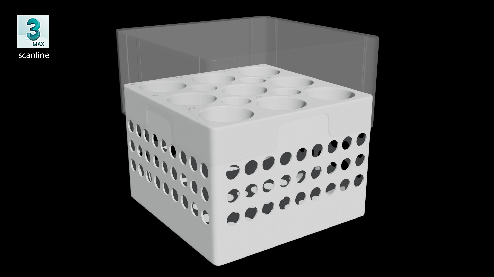 Eppendorf storage boxes 3D - TurboSquid 1457230