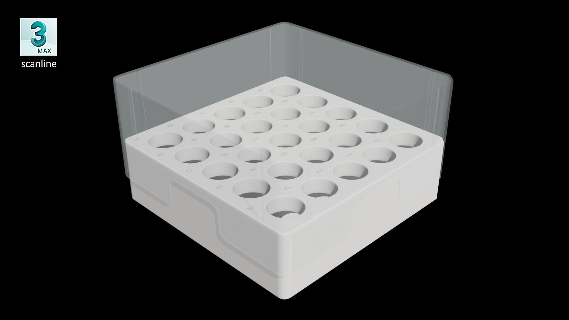 Eppendorf storage boxes 3D - TurboSquid 1457230