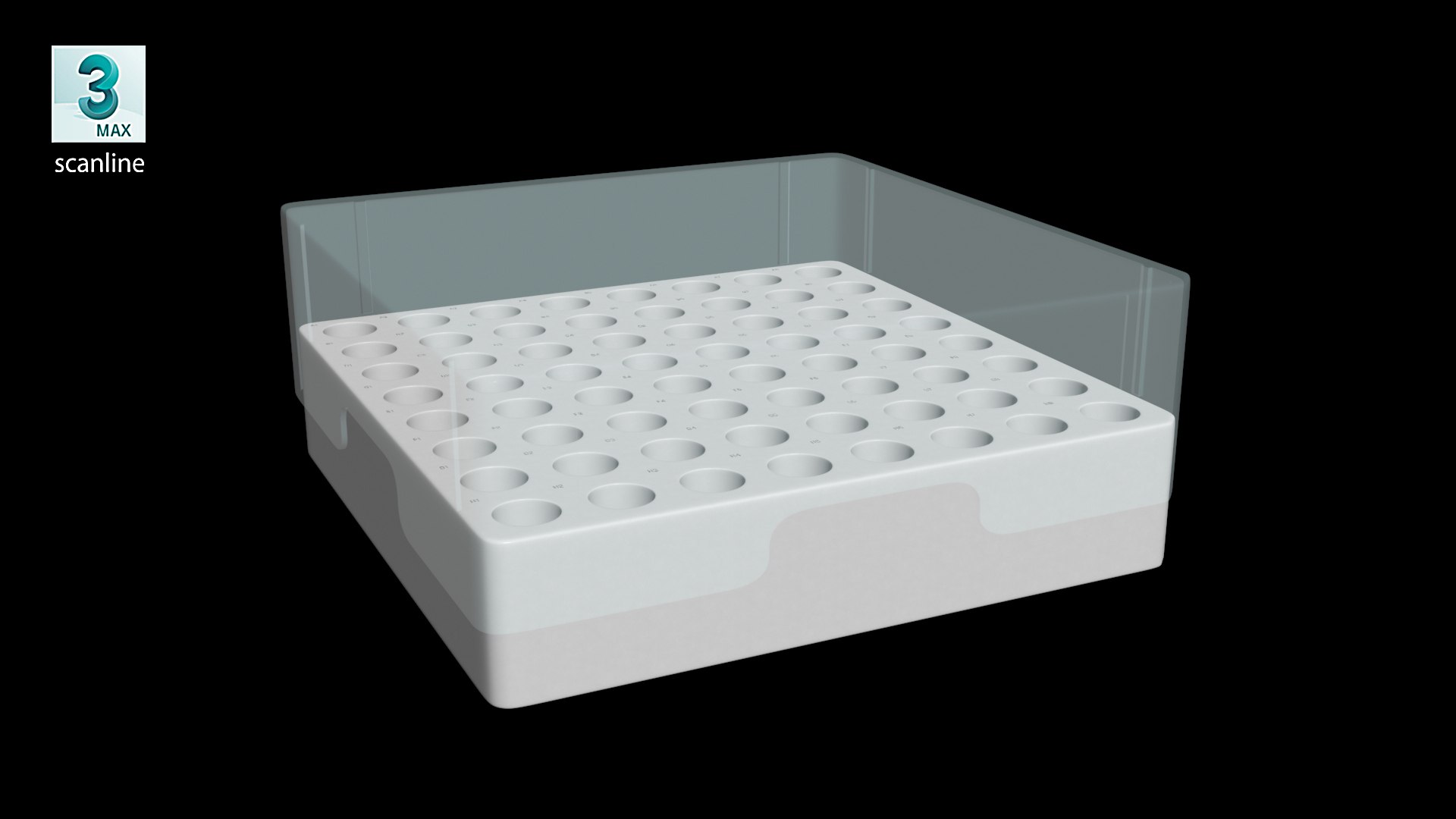Eppendorf storage boxes 3D - TurboSquid 1457230
