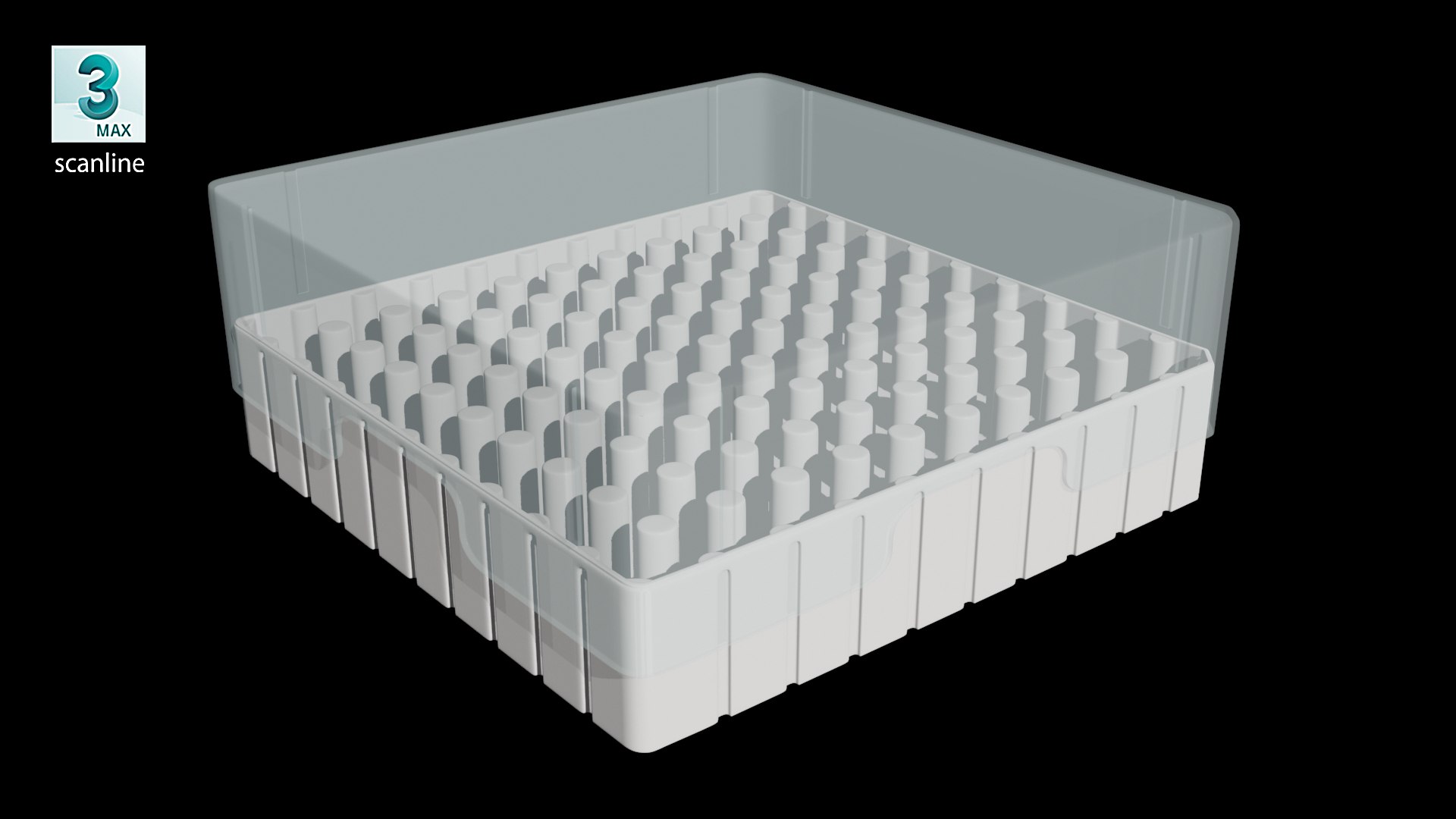 Eppendorf storage boxes 3D - TurboSquid 1457230