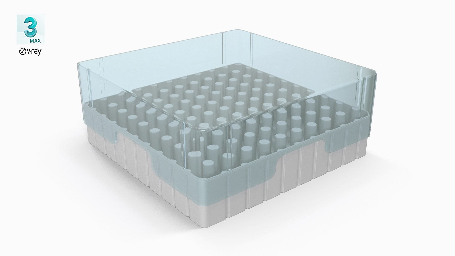 Eppendorf storage boxes 3D - TurboSquid 1457230