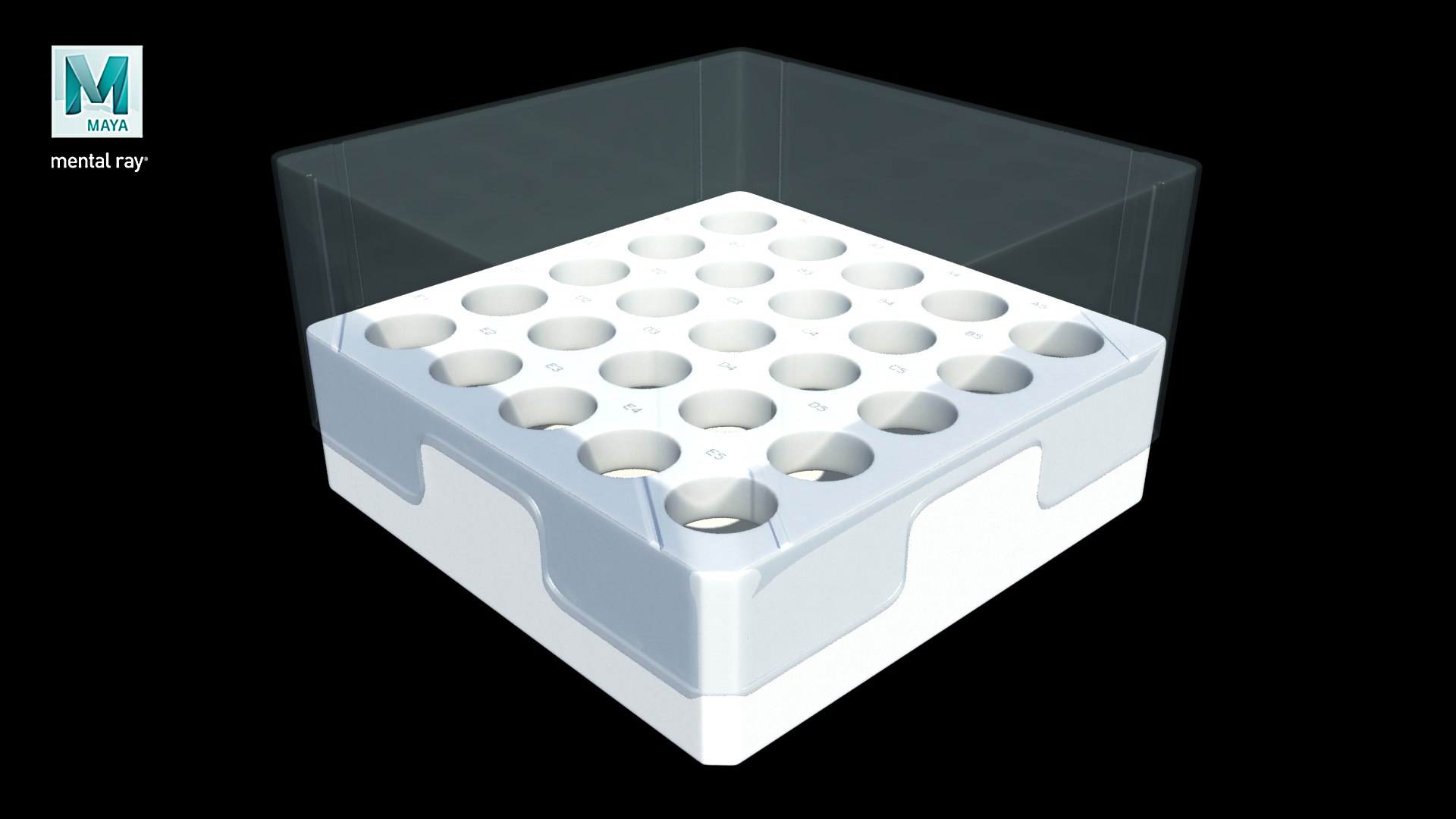 Eppendorf storage boxes 3D - TurboSquid 1457230