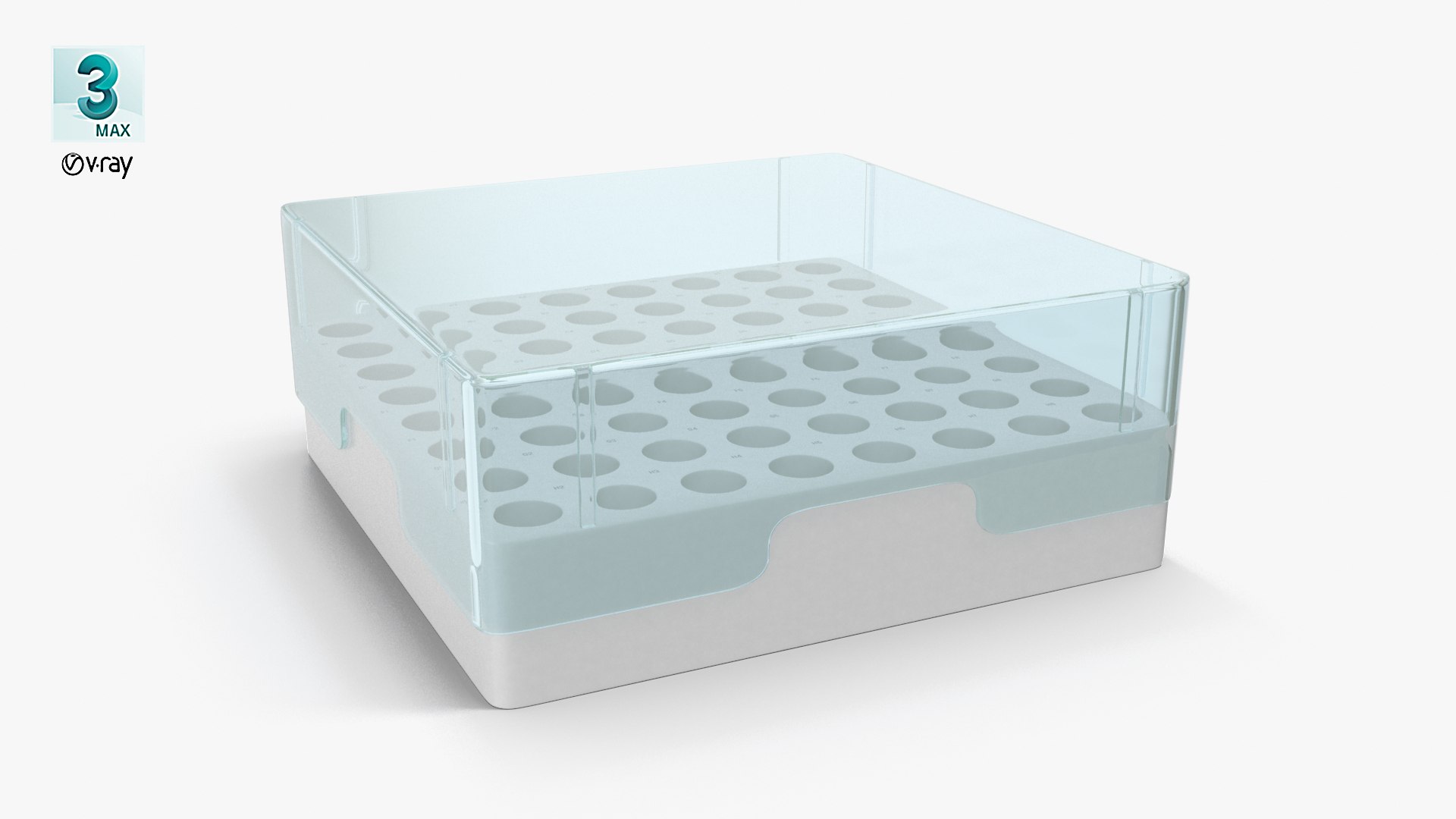 Eppendorf storage boxes 3D - TurboSquid 1457230