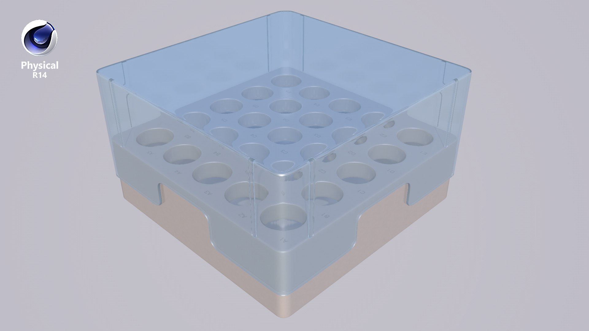 Eppendorf storage boxes 3D - TurboSquid 1457230