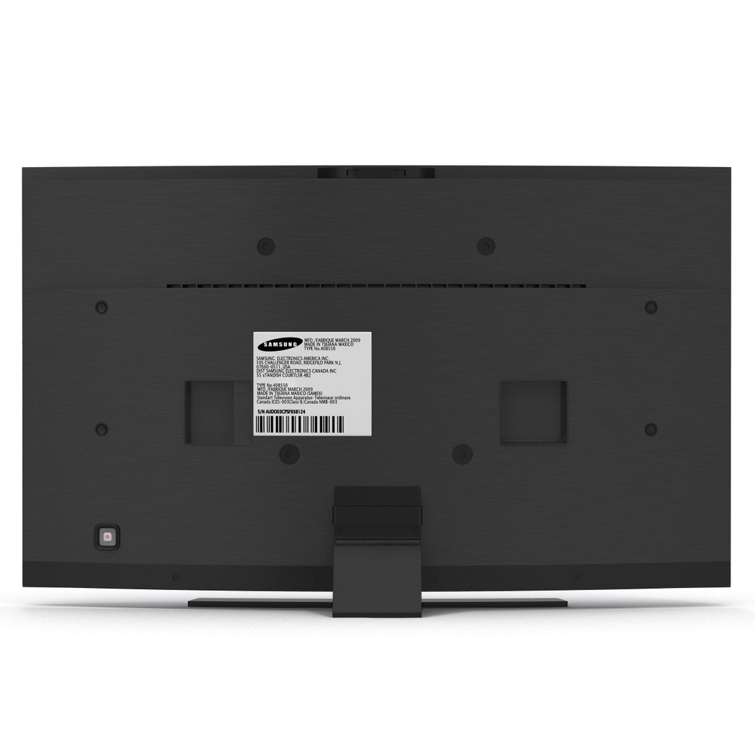 3d Model Samsung 4k Uhd Hu9000