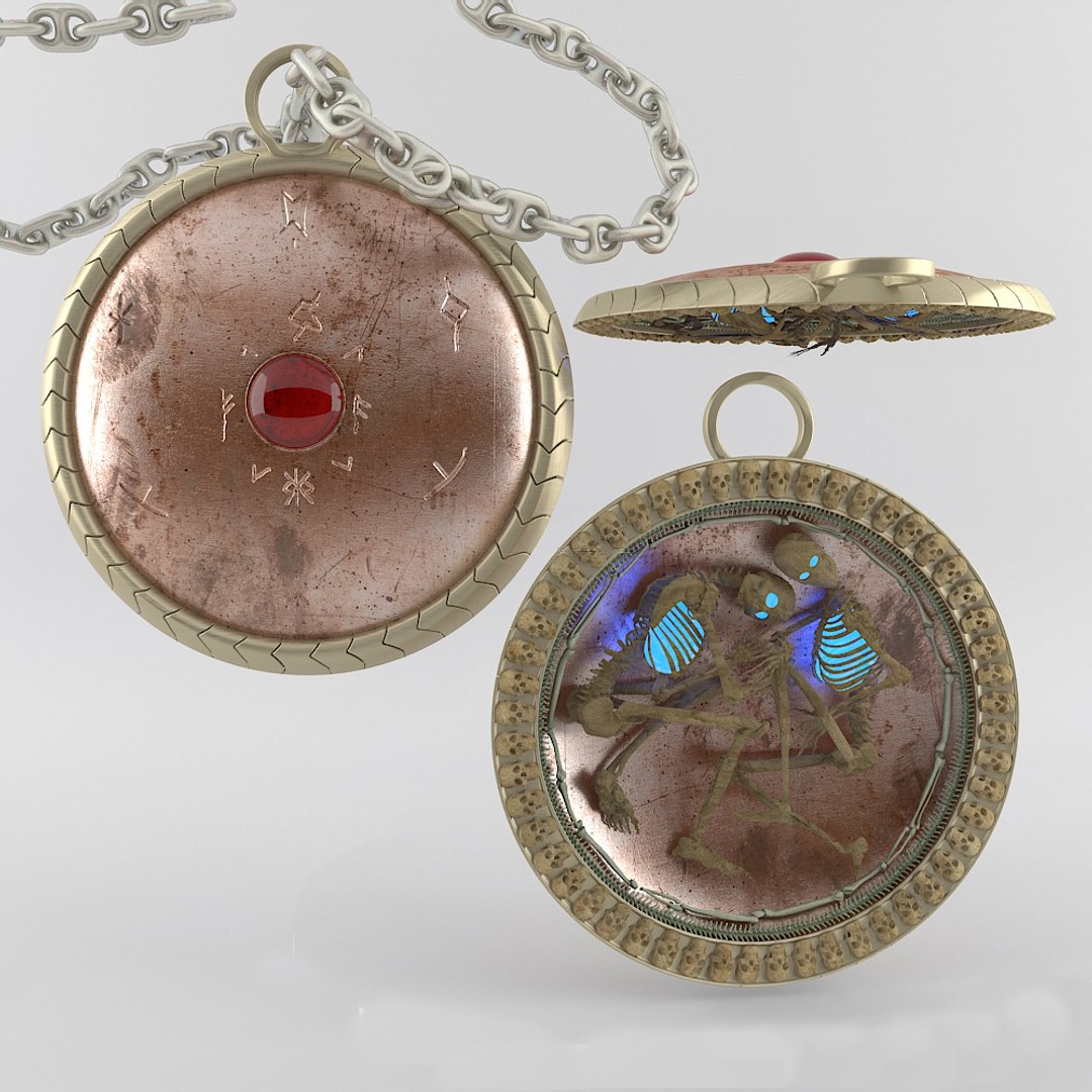 3d Amulet Model