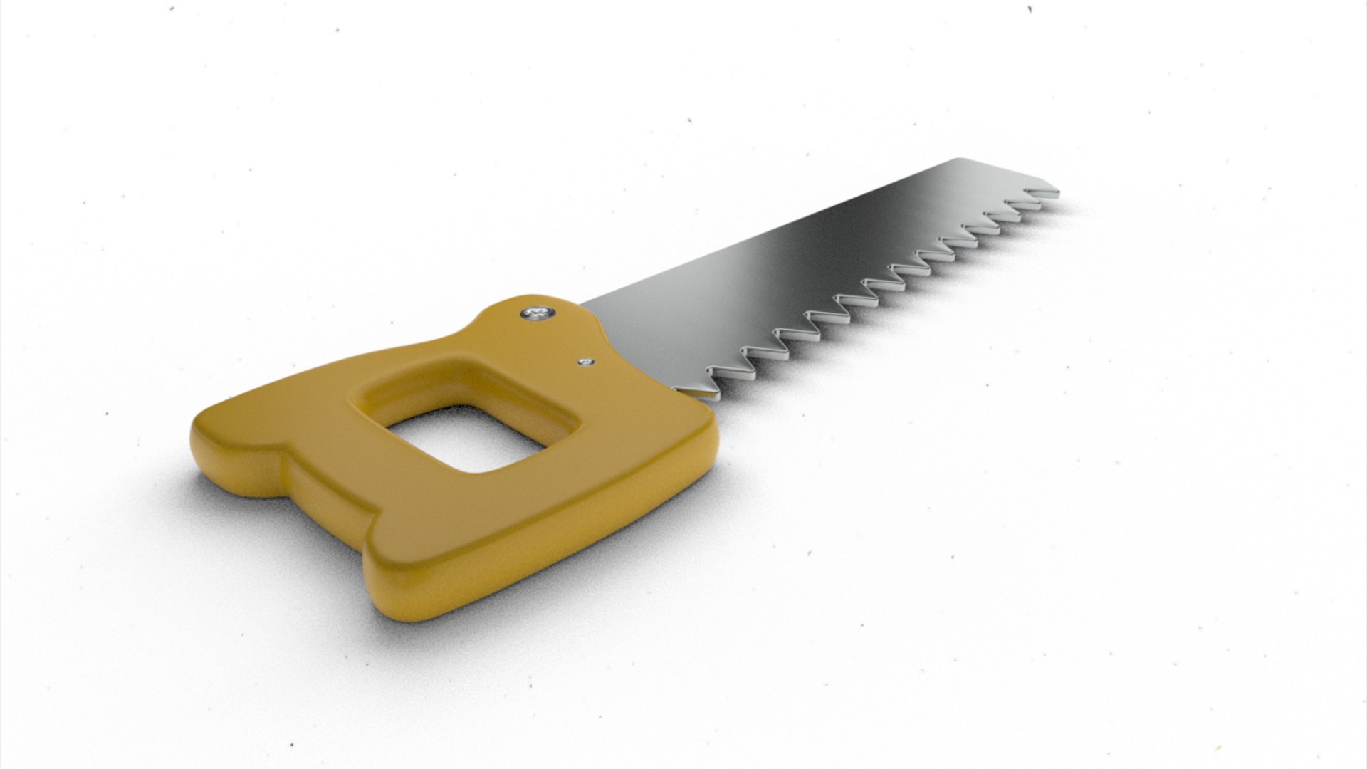 3D Low Poly cartoon saw model - TurboSquid 1750962