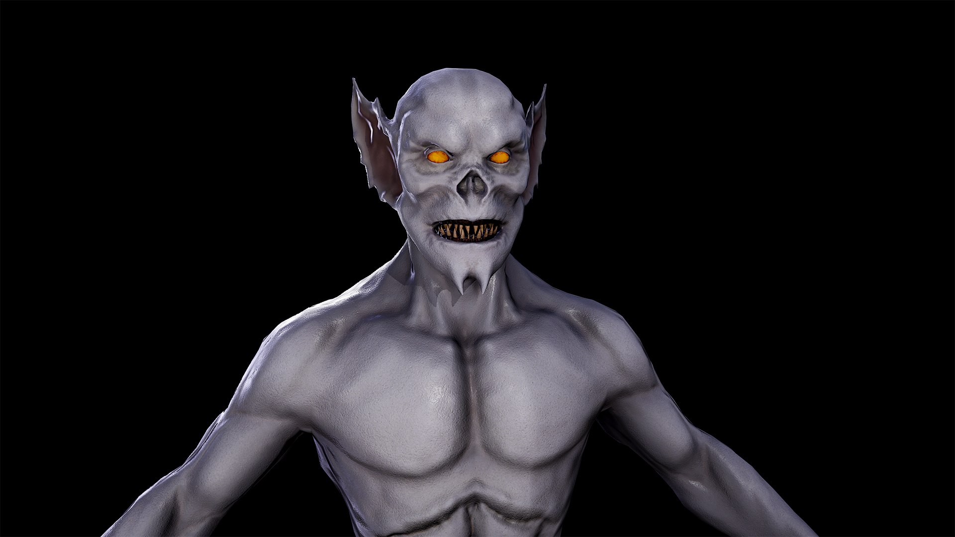 Vampire Monster 3D - TurboSquid 2372722