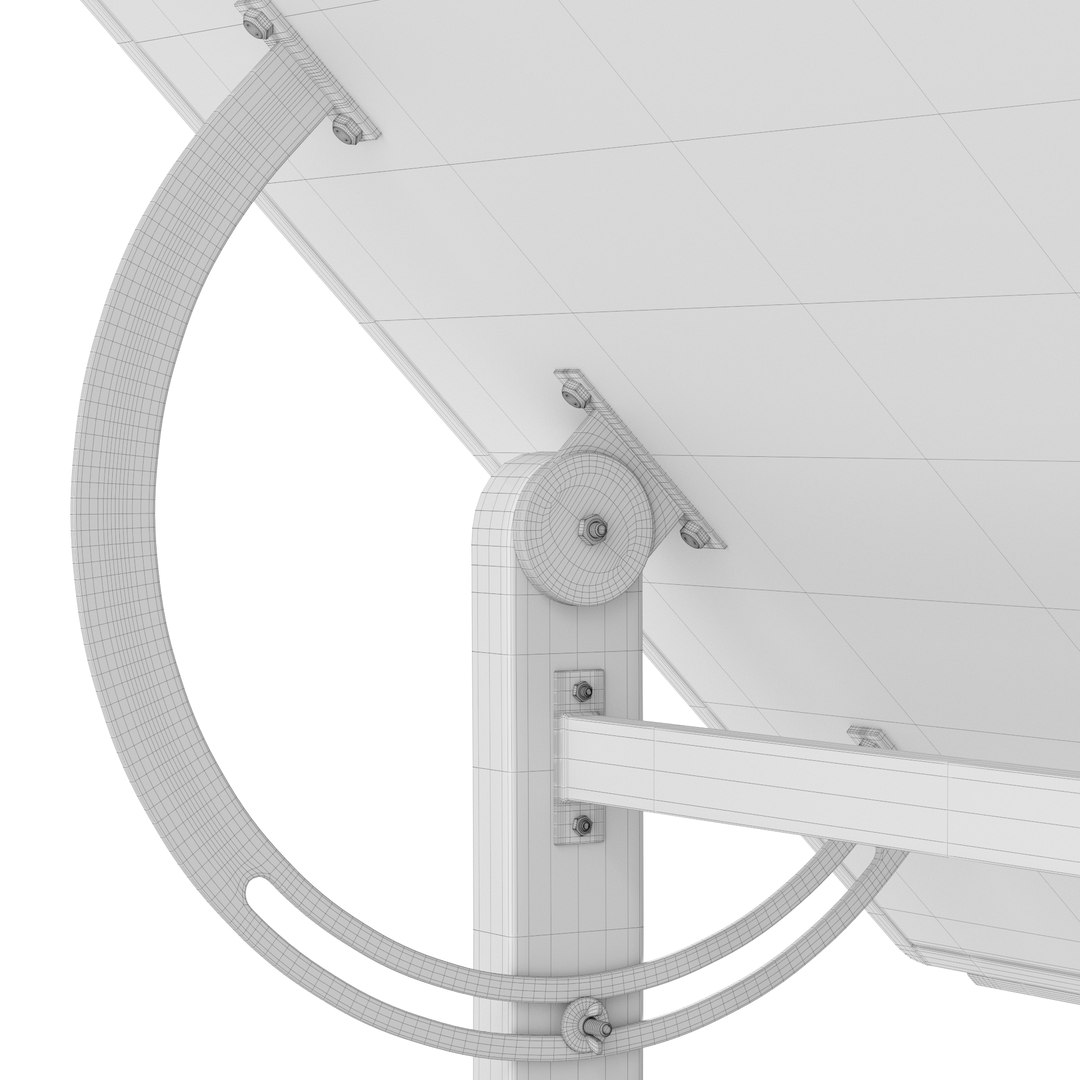 Drafting Table 3D Model - TurboSquid 1511221