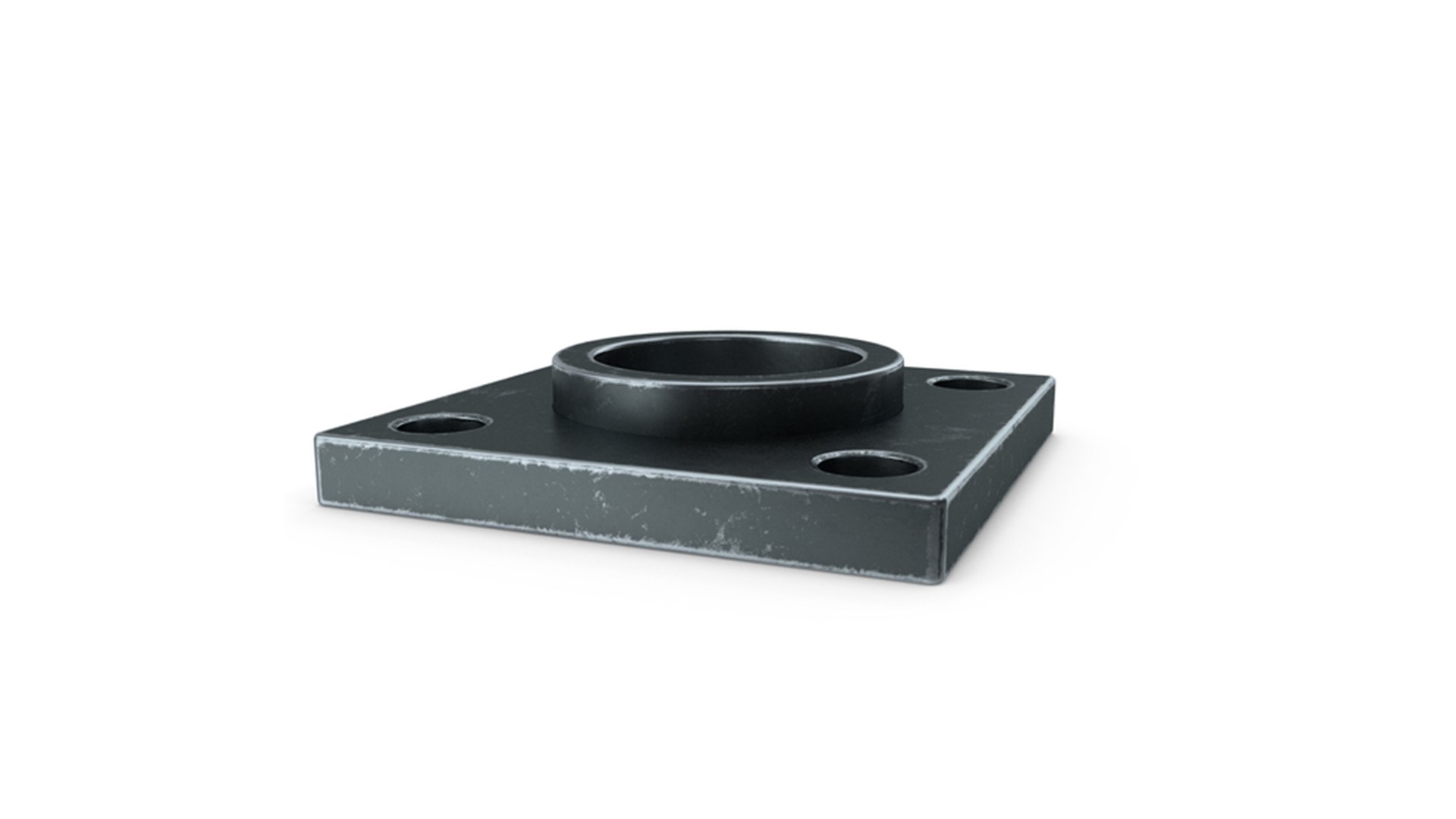 Quare Flange Steel Medieval PBR 3D - TurboSquid 2299814