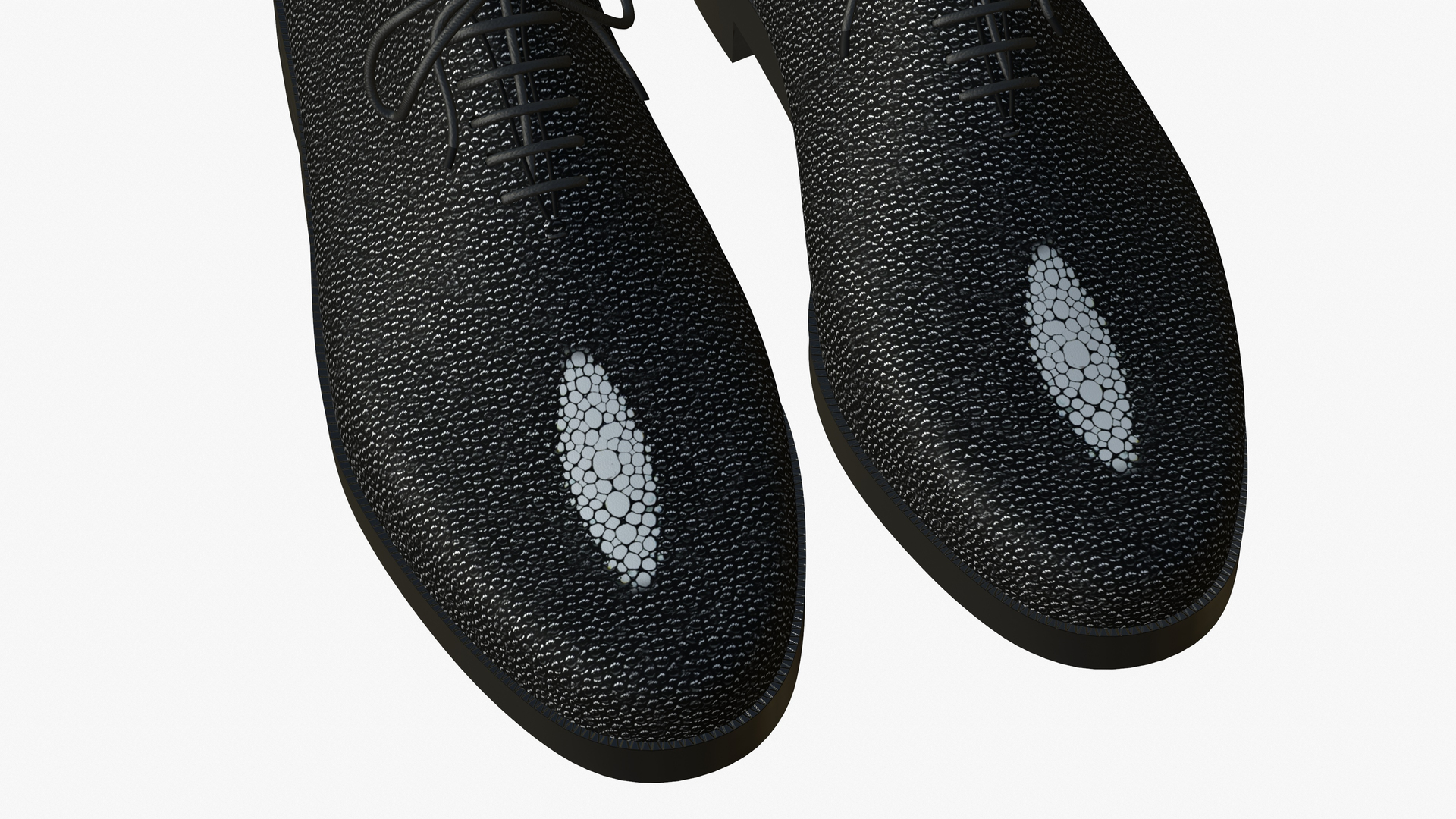 Realistic Leather Shoes Stingray Skin 3D model - TurboSquid 1953153